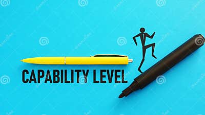 Capability Level is Shown Using the Text and Picture of the Climbing ...