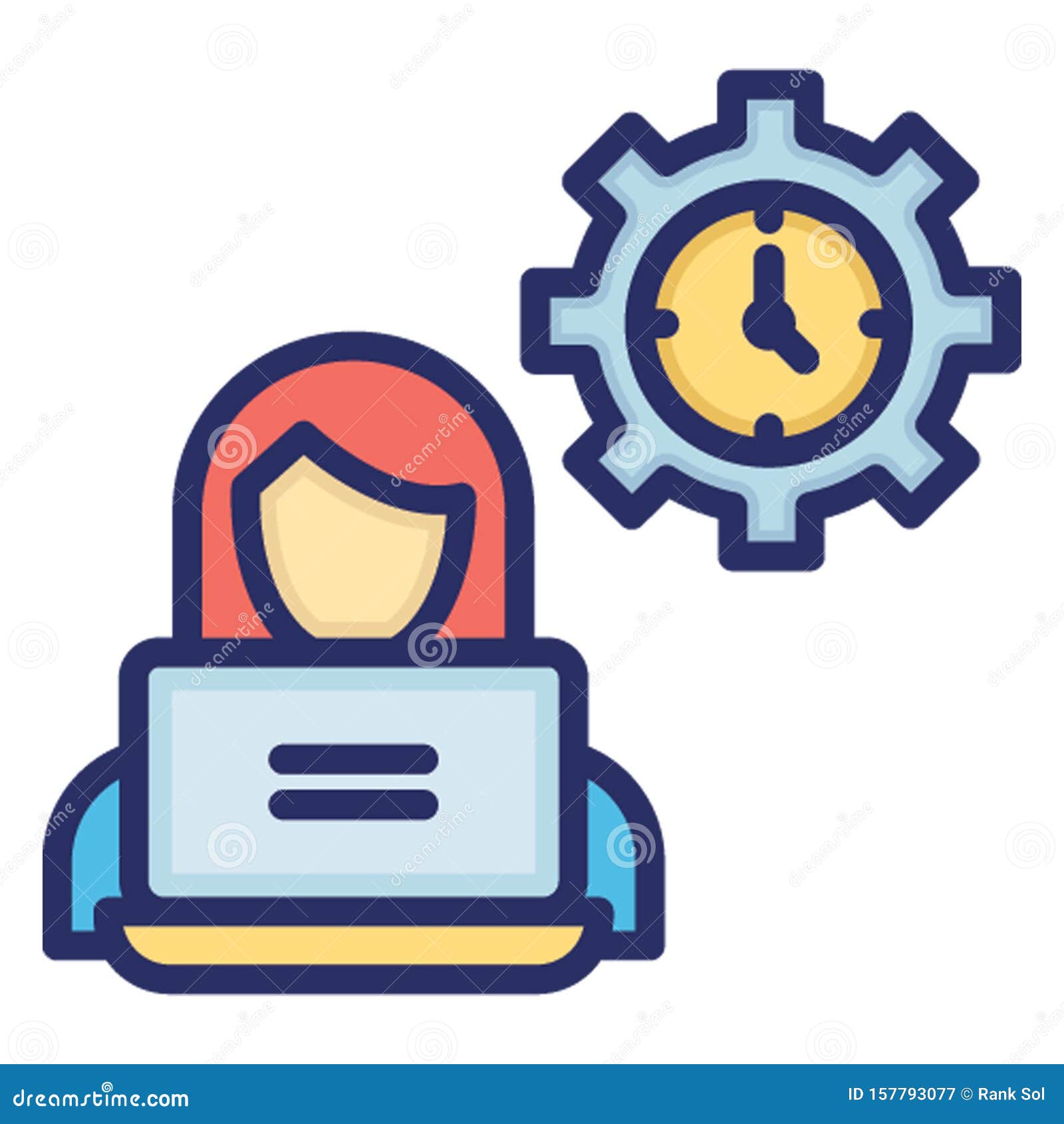 Capability, Process Of Planning . Vector Icon Which Can Easily Modify ...