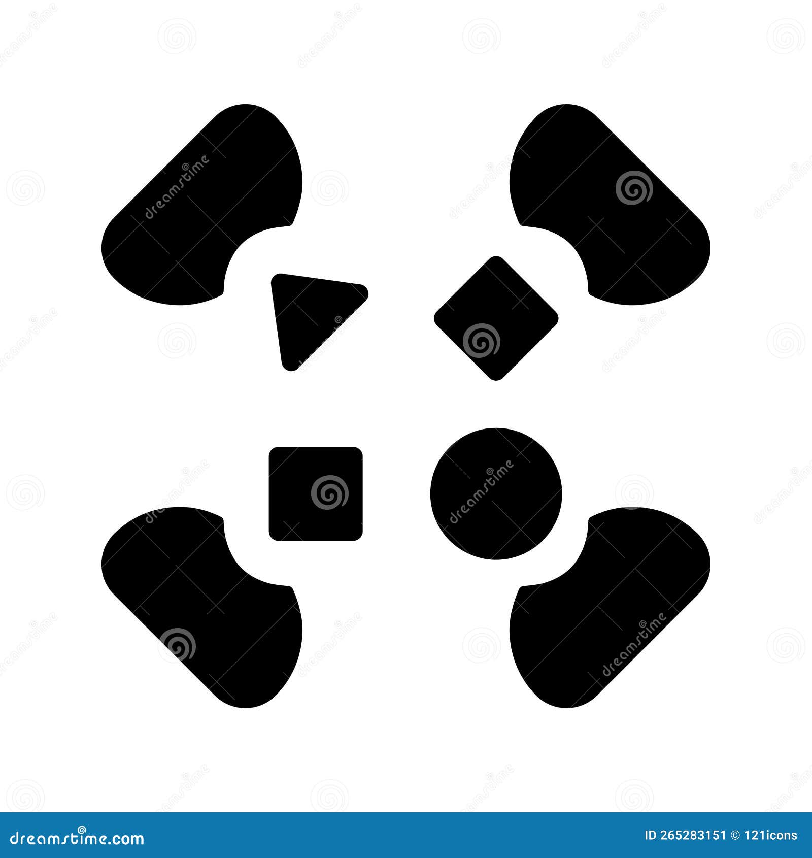 Capable, Diverse, Diversified Icon. Black Vector Graphics Stock ...