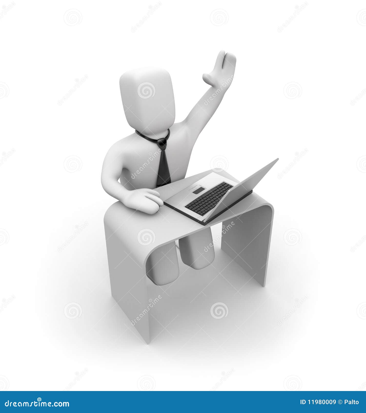 The capable student stock illustration. Illustration of people - 11980009