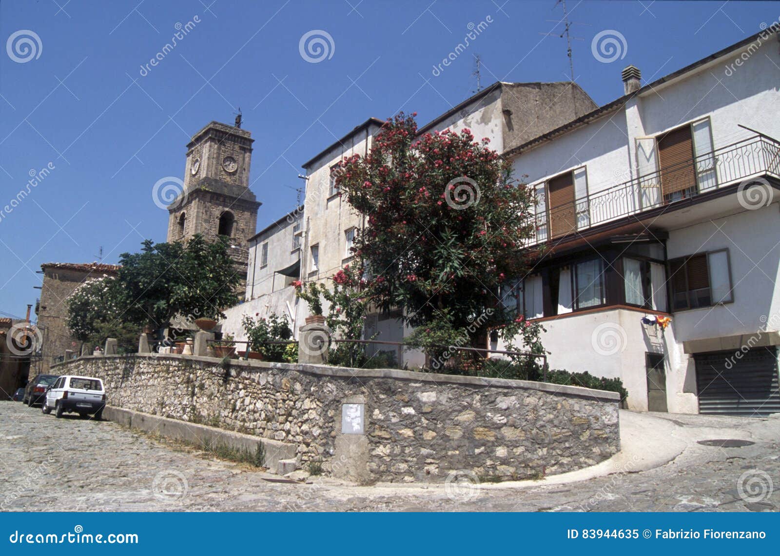 Capaccio editorial image. Image of houses, downtown, capaccio - 83944635