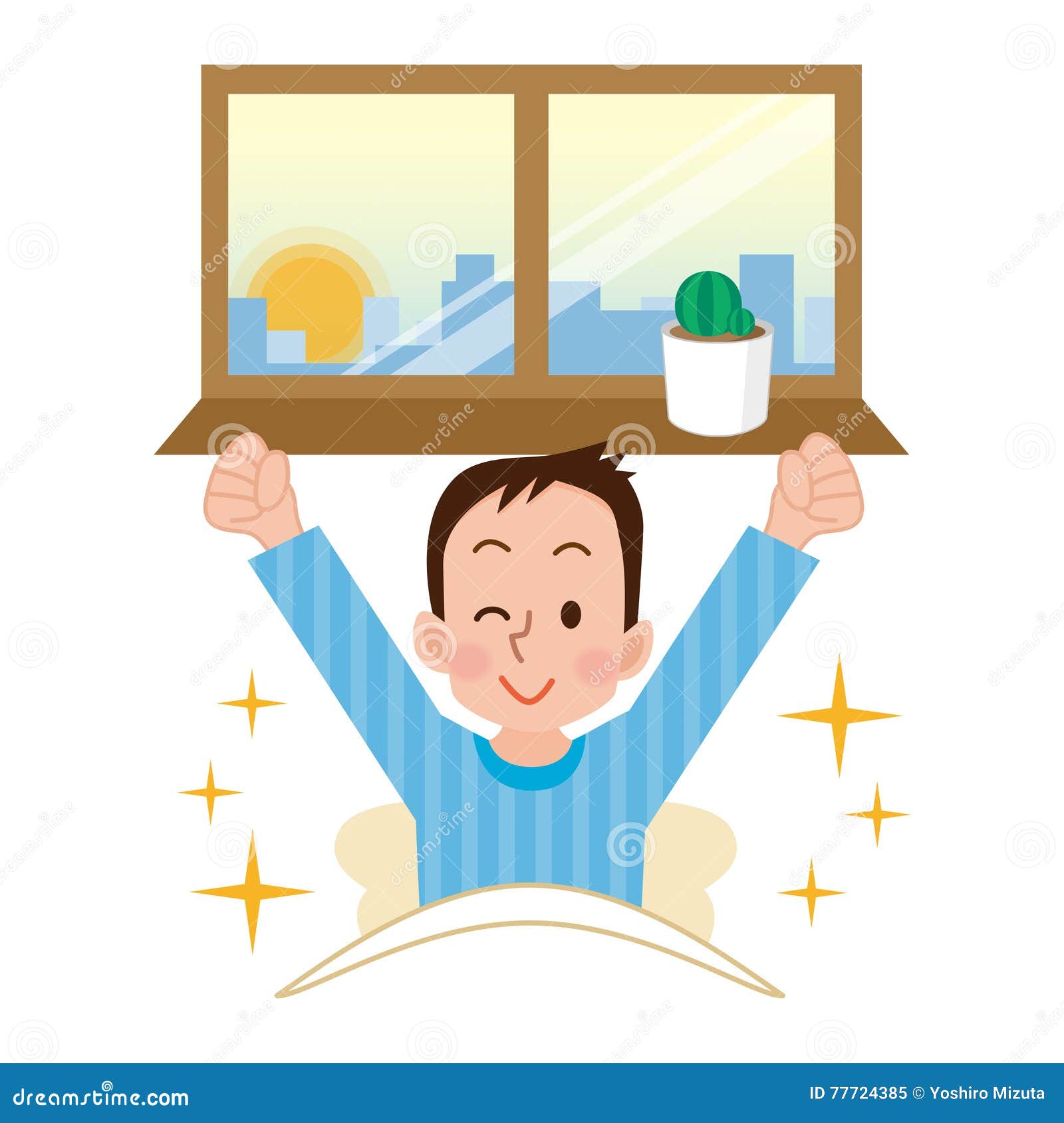 Capacidade para acordar ilustração do vetor. Ilustração de amor - 77724385