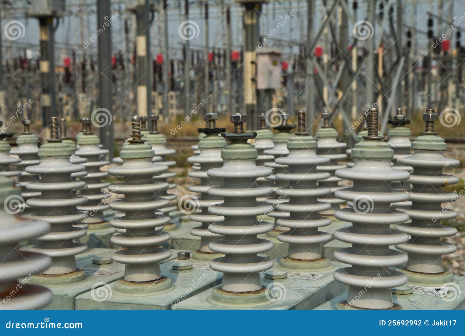 Capacitor bank stock photo. Image of electric, capacitor - 25692992