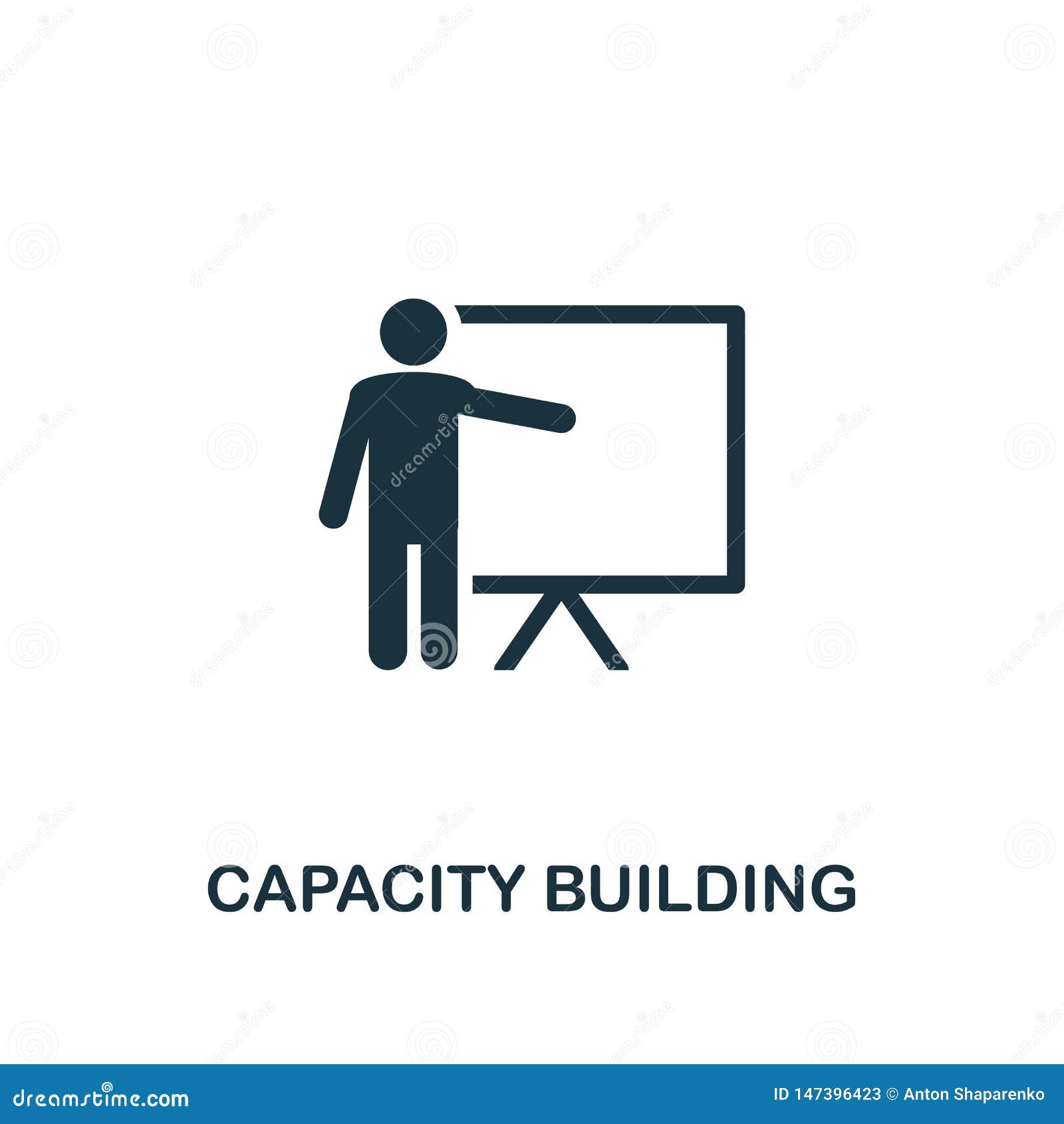 Capacity Building Icon. Creative Element Design from Business Strategy ...