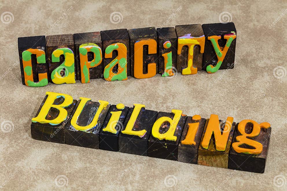 Capacity Building Training Success Business Development Skill Stock ...