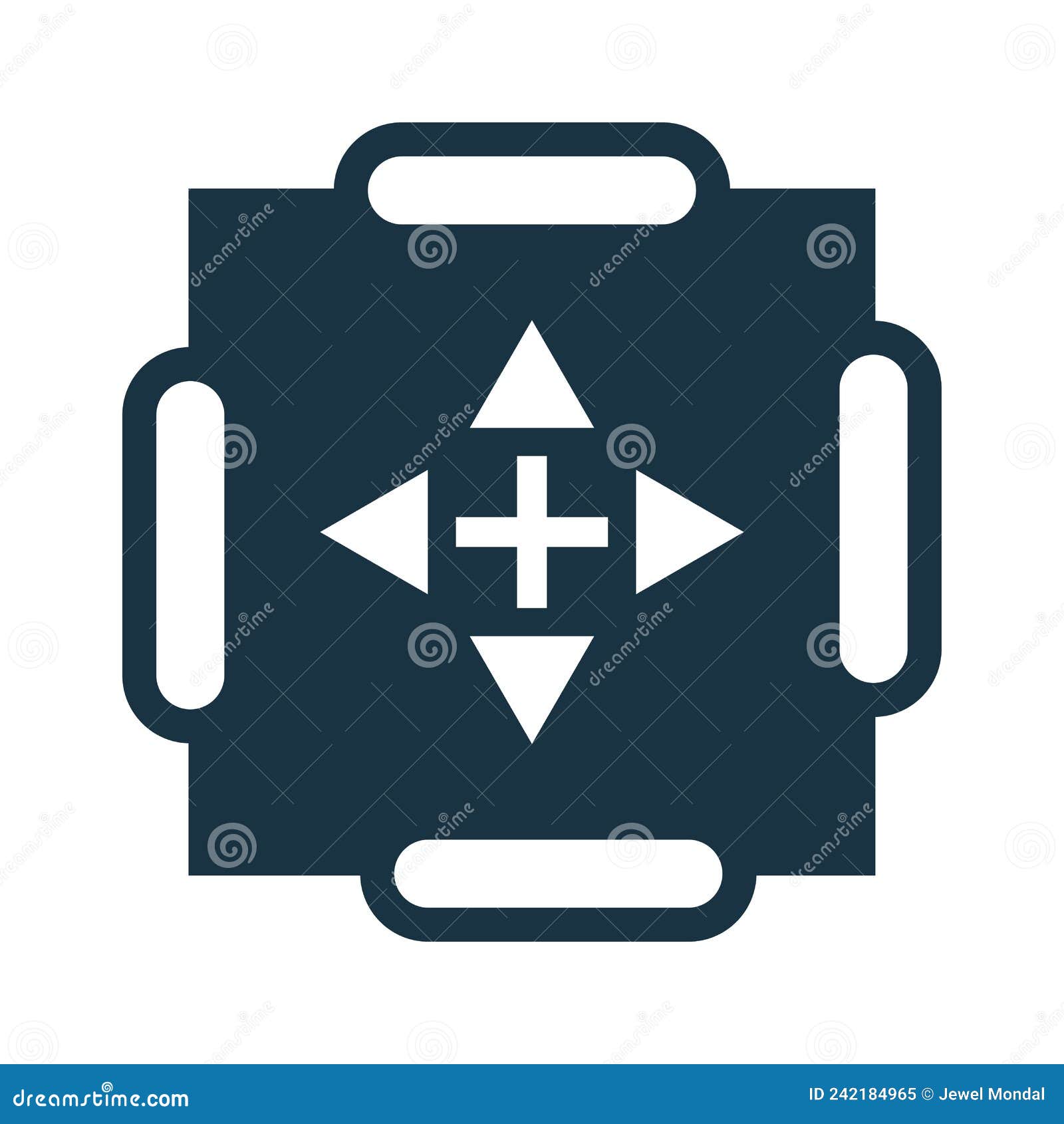 Capacity, Height, Quantity Icon. Simple Vector Sketch Stock Vector ...