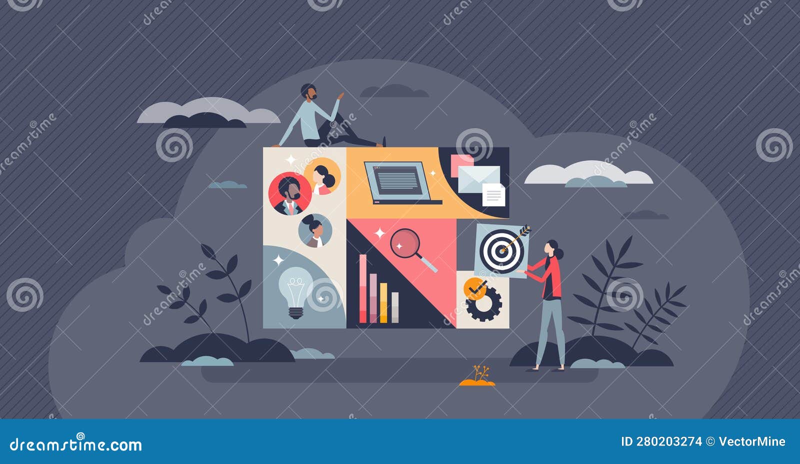 Capacity Planning As Effective Resource Management Tiny Person Concept ...