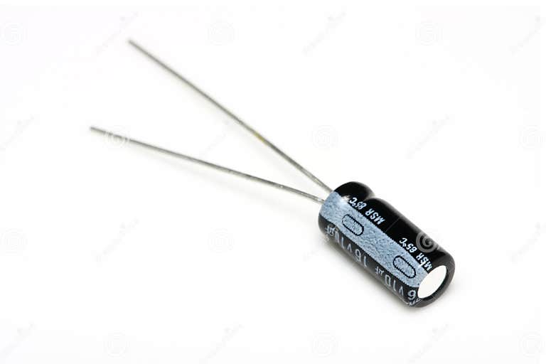Capasitor stock image. Image of capacitor, hardware, black - 6122991