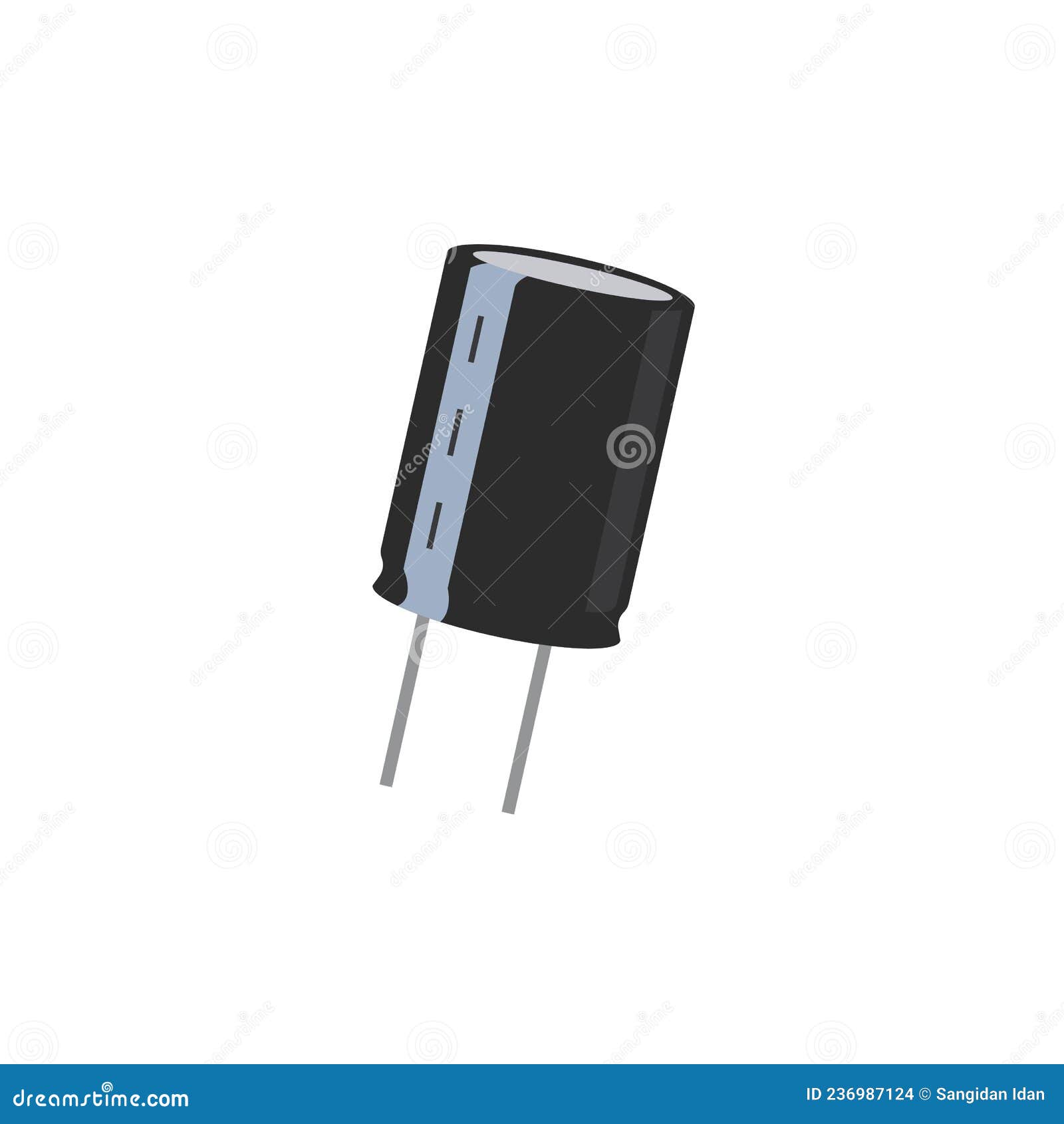 Capasitor Icon Vector Element Design Stock Vector - Illustration of ...