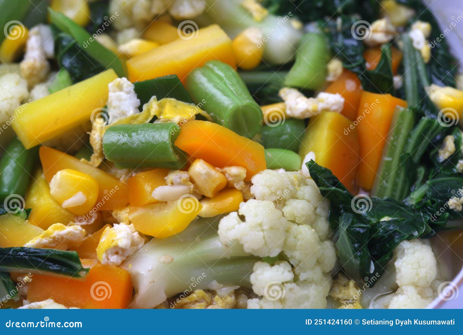 Capcai or Capcay is the Name of a Typical Chinese Dish in the Form of ...