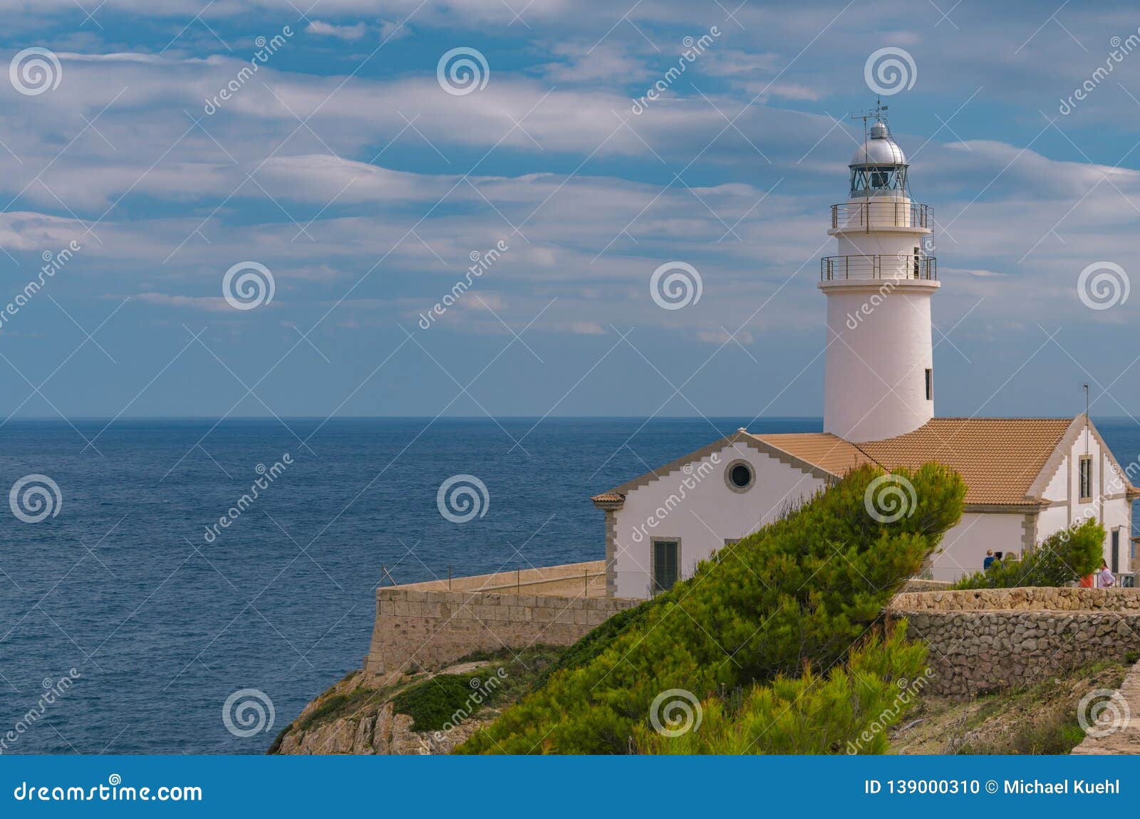The Capdepera Lighthouse Located At The Easternmost Point Of Mallorca ...