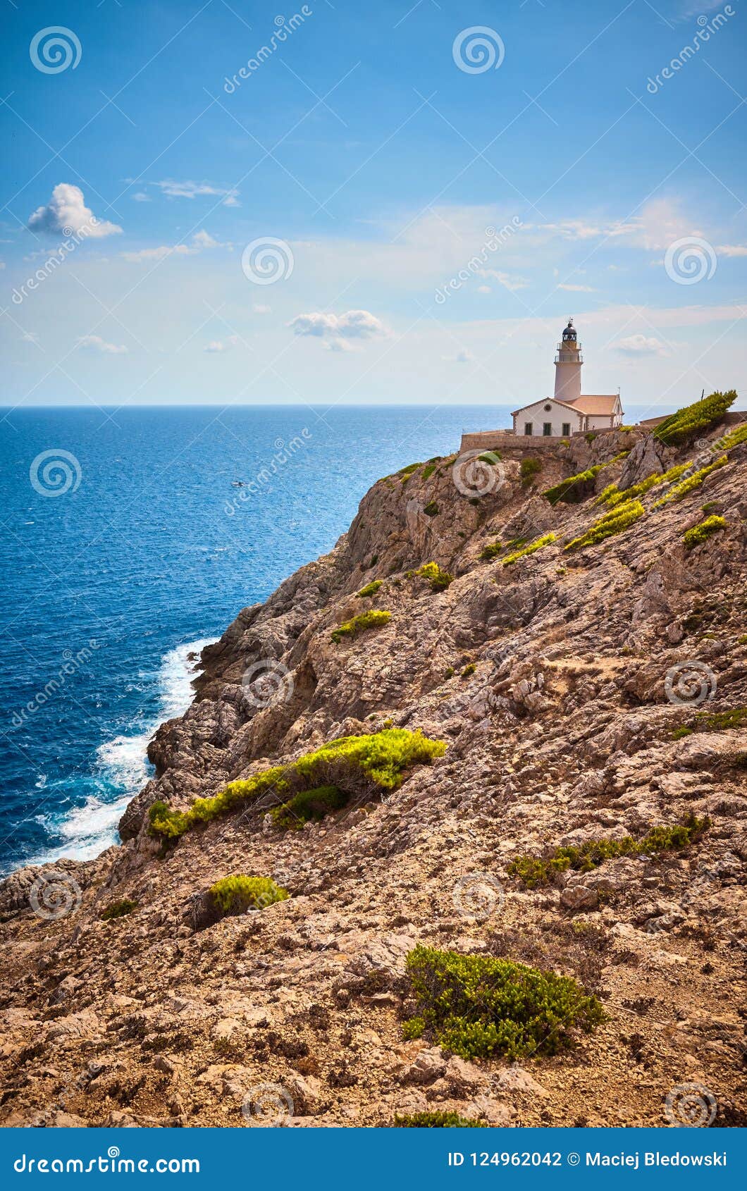 The Capdepera Lighthouse Located At The Easternmost Point Of Mallorca ...