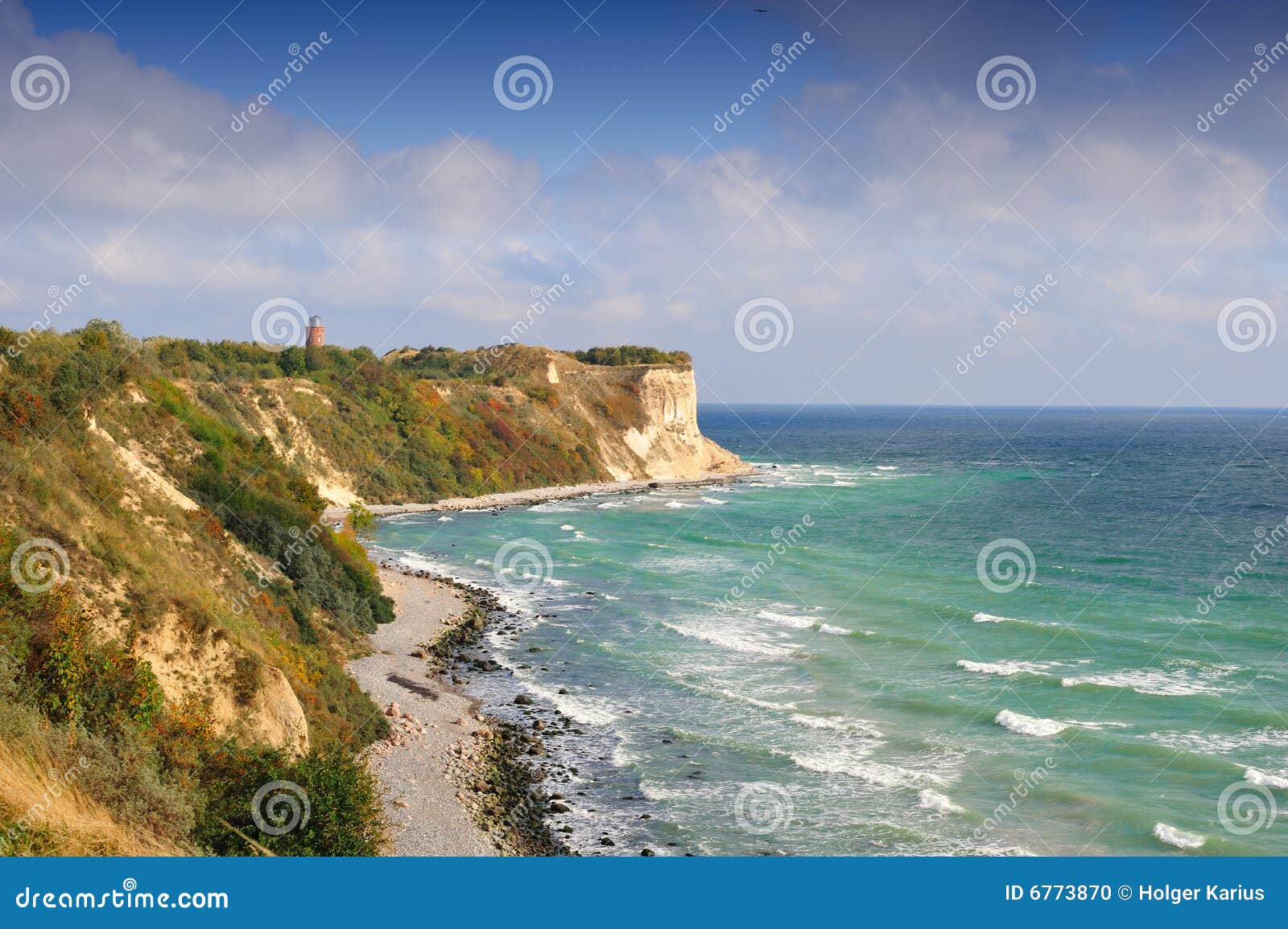 Cape Arkona (Germany) stock photo. Image of arkona, wave - 6773870