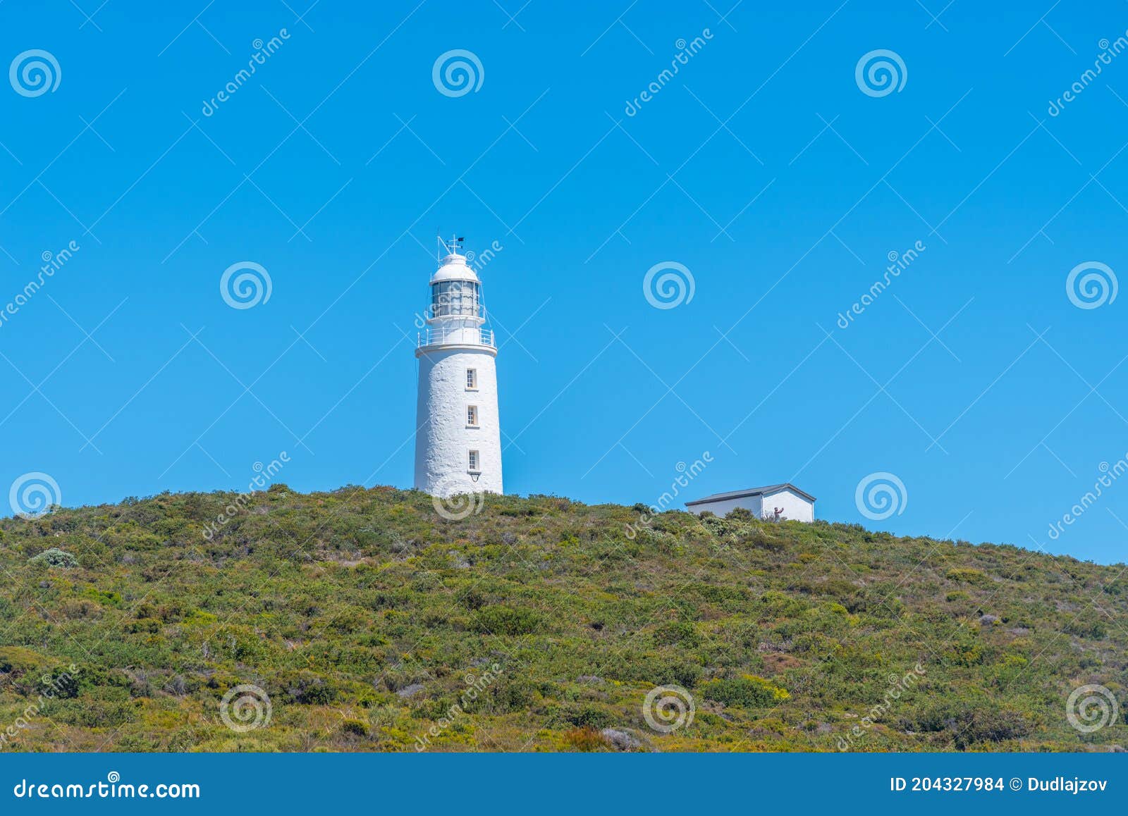 Cape Bruny Lighthouse in Tasmania, Australia Stock Photo - Image of ...