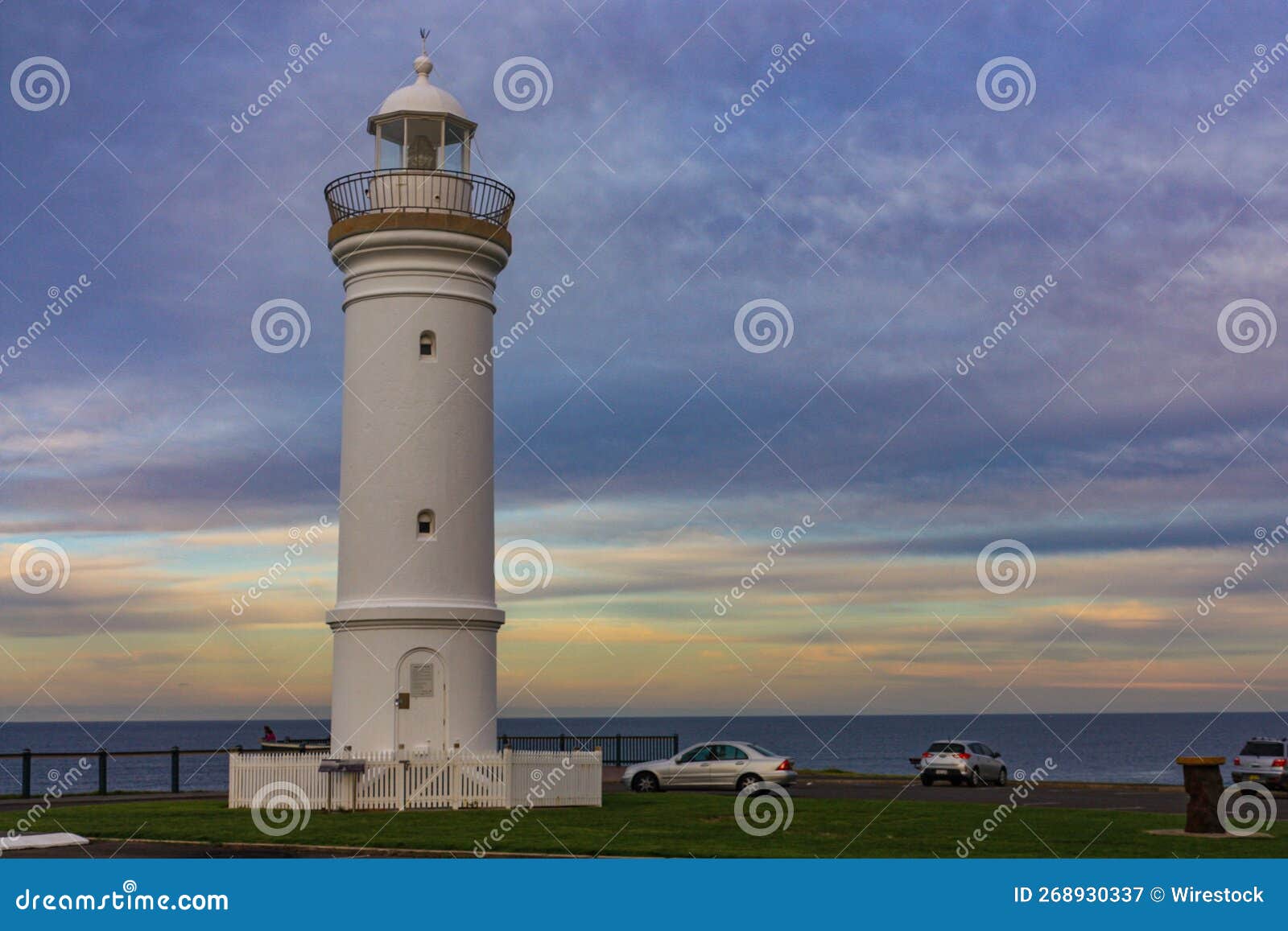 Cape Byron Lighthouse Against Scenic Sunset Editorial Photography ...