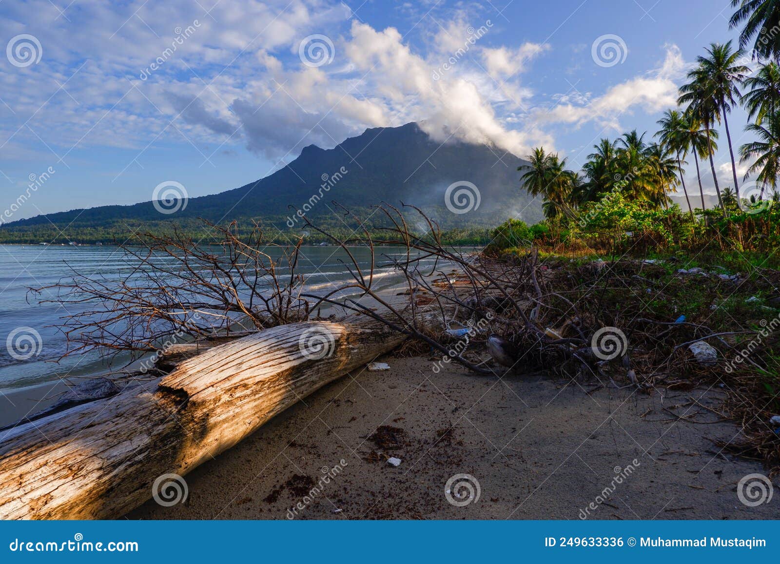 Cape Coast Landscape on Natuna Island Stock Photo - Image of cloud ...