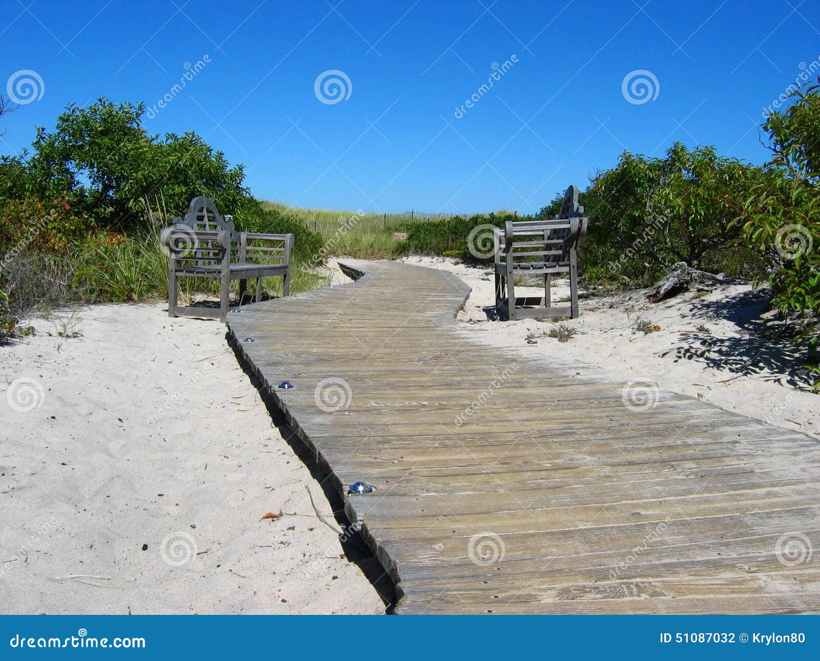 Cape Cod Beach Boardwalk stock photo. Image of united - 51087032