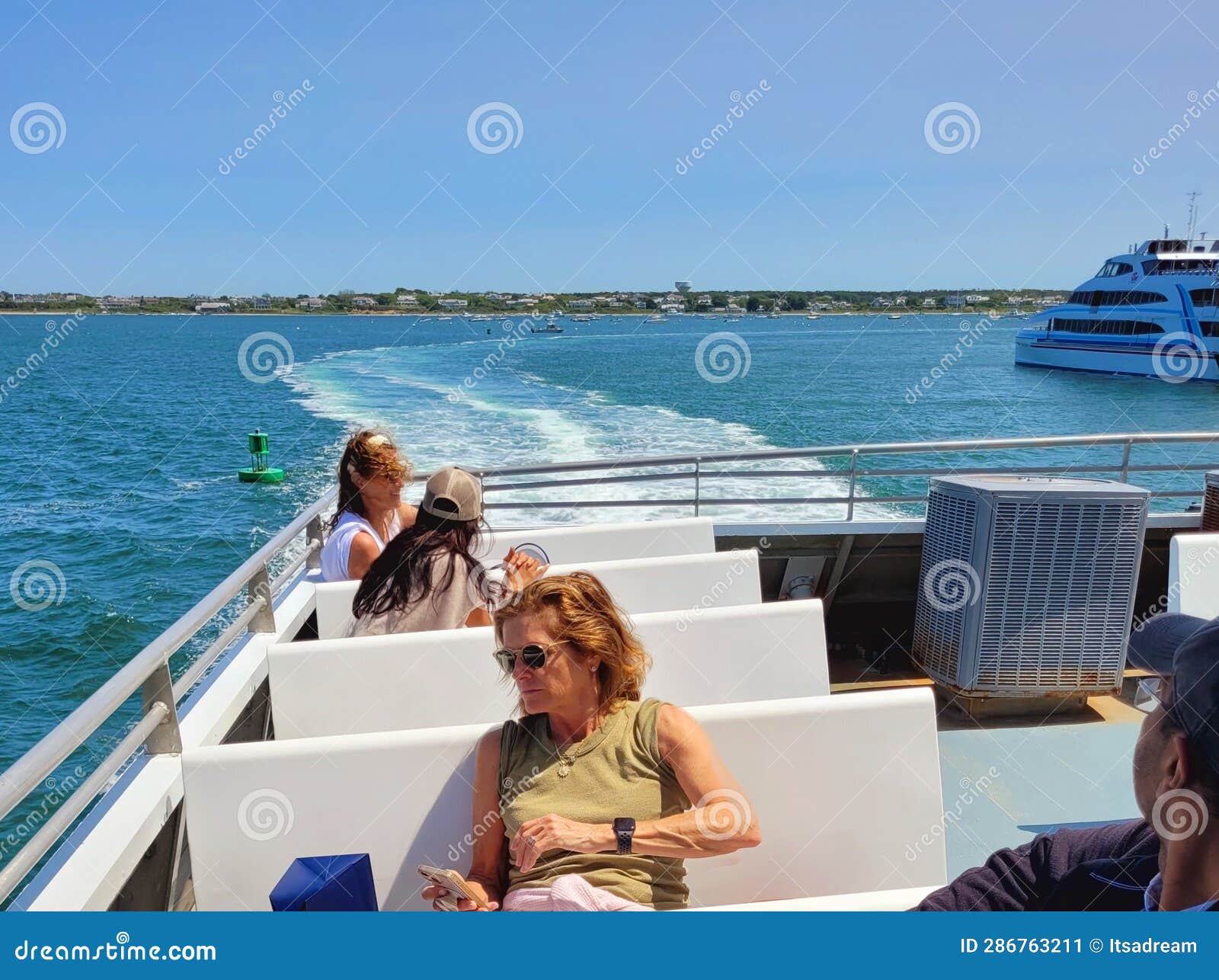 Cape Cod high speed ferry editorial photo. Image of speed - 286763211