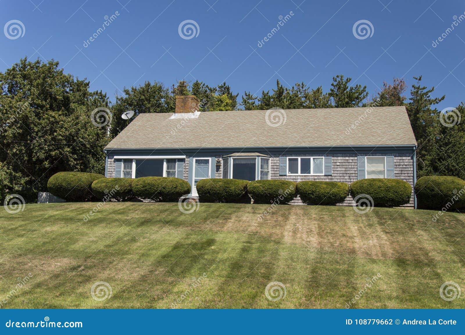 Cape Cod Home stock photo. Image of marthas, ocean, cape - 108779662