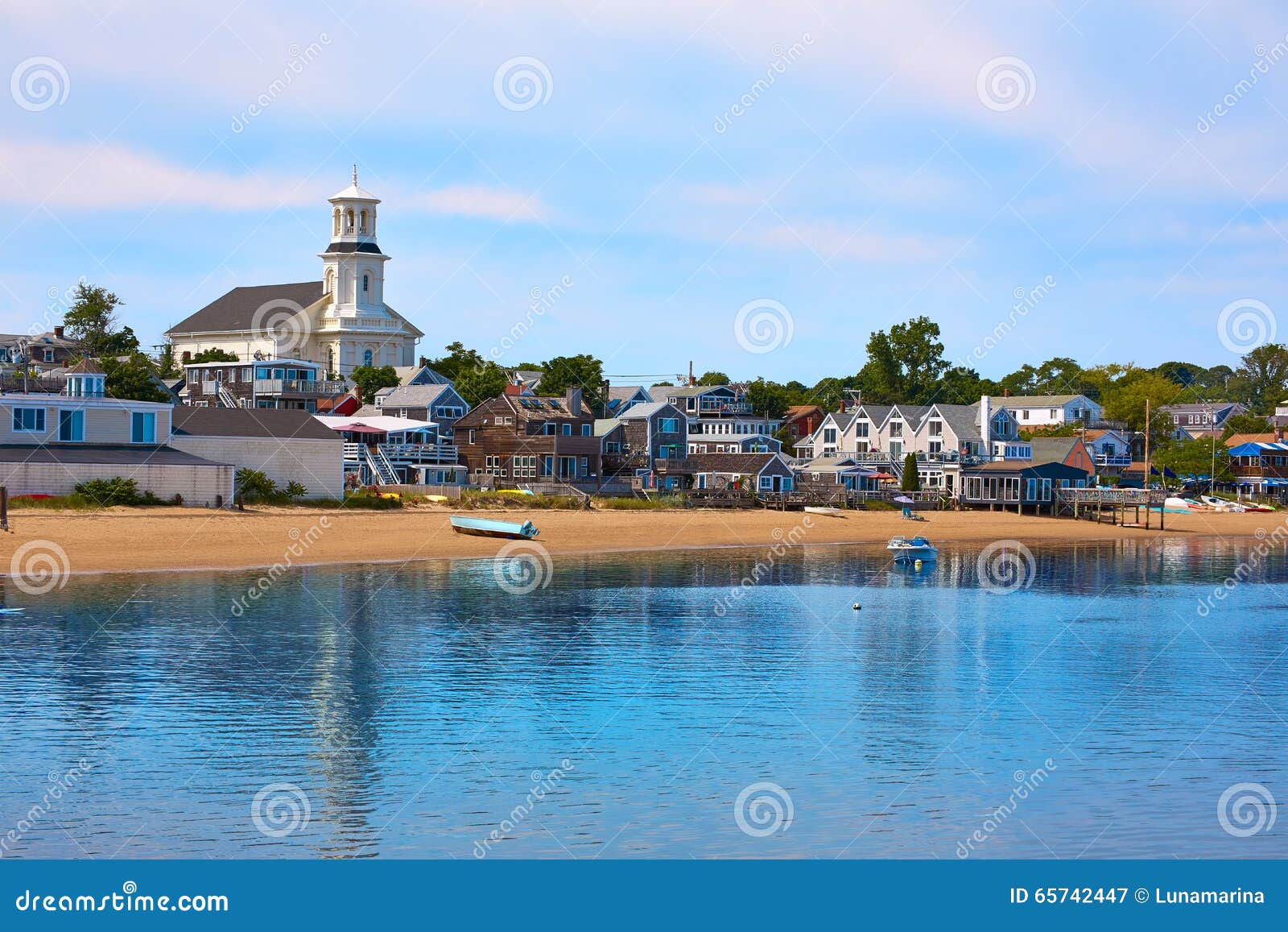 Cape Cod Provincetown Beach Massachusetts Stock Image - Image of coast ...