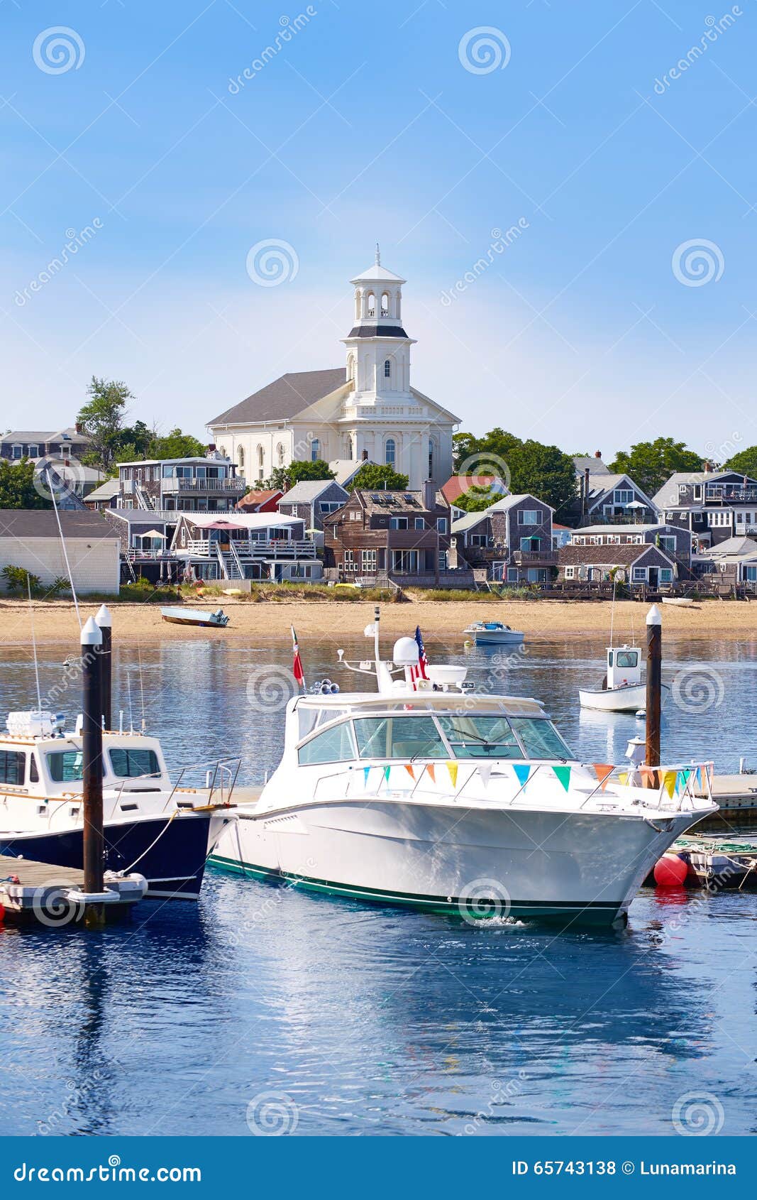 Cape Cod Provincetown Port Massachusetts US Stock Photo - Image of ...