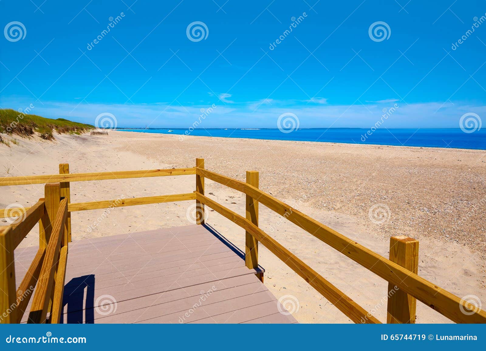 Cape Cod Sandy Neck Beach Massachusetts US Stock Image - Image of shore ...