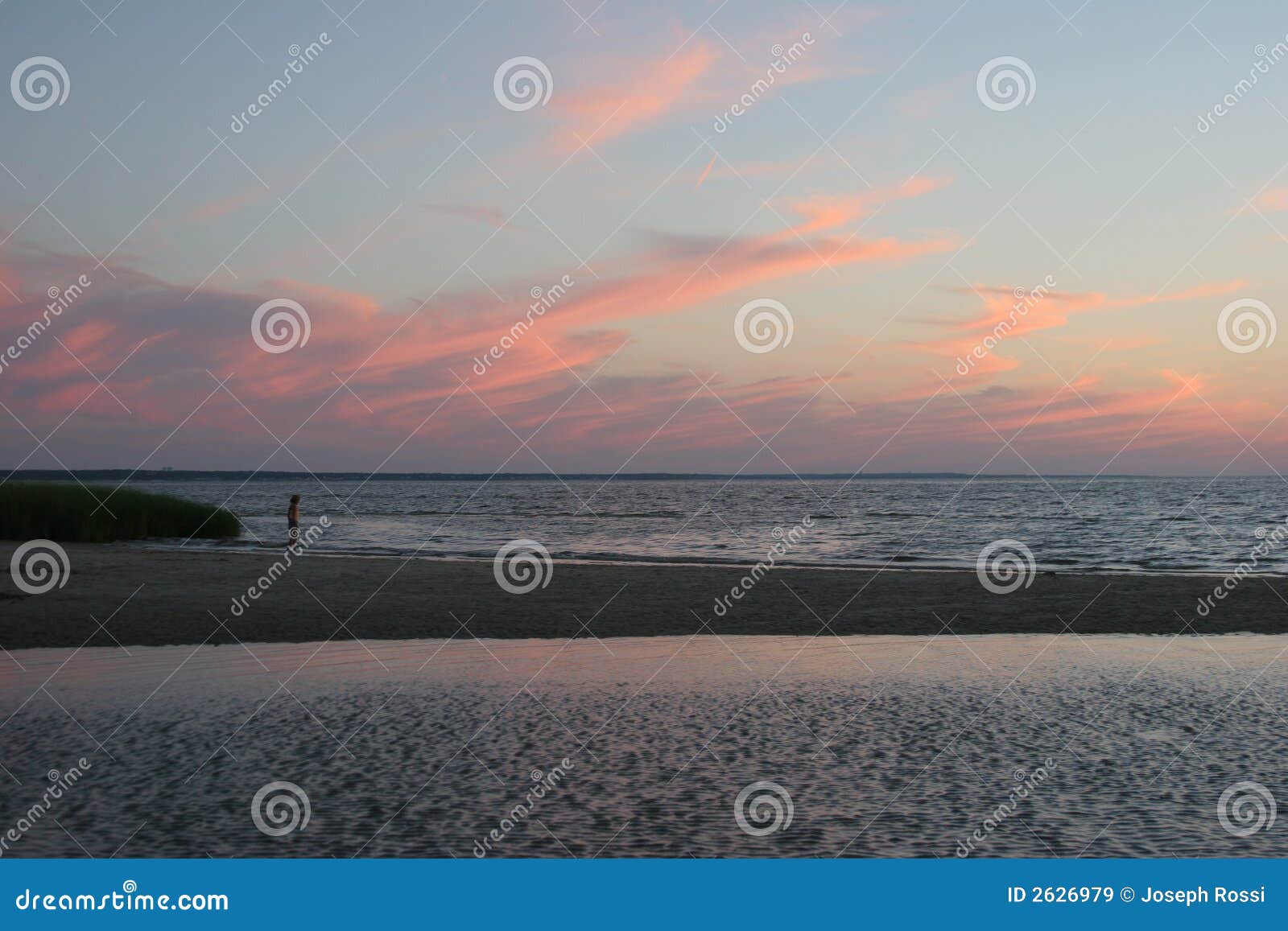 Cape Cod Sunset stock image. Image of solitary, sunset - 2626979