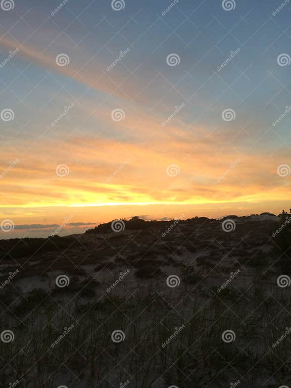 Cape Cod Sunset stock photo. Image of prairie, grassland - 42606694