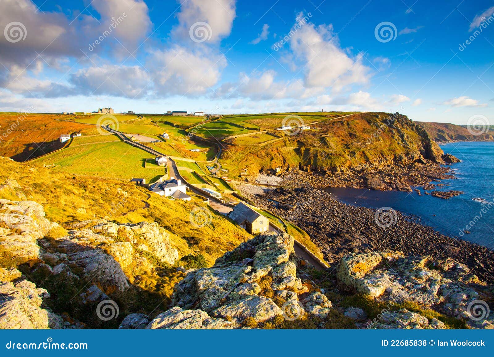 Cape Cornwall stock photo. Image of places, type, county - 22685838