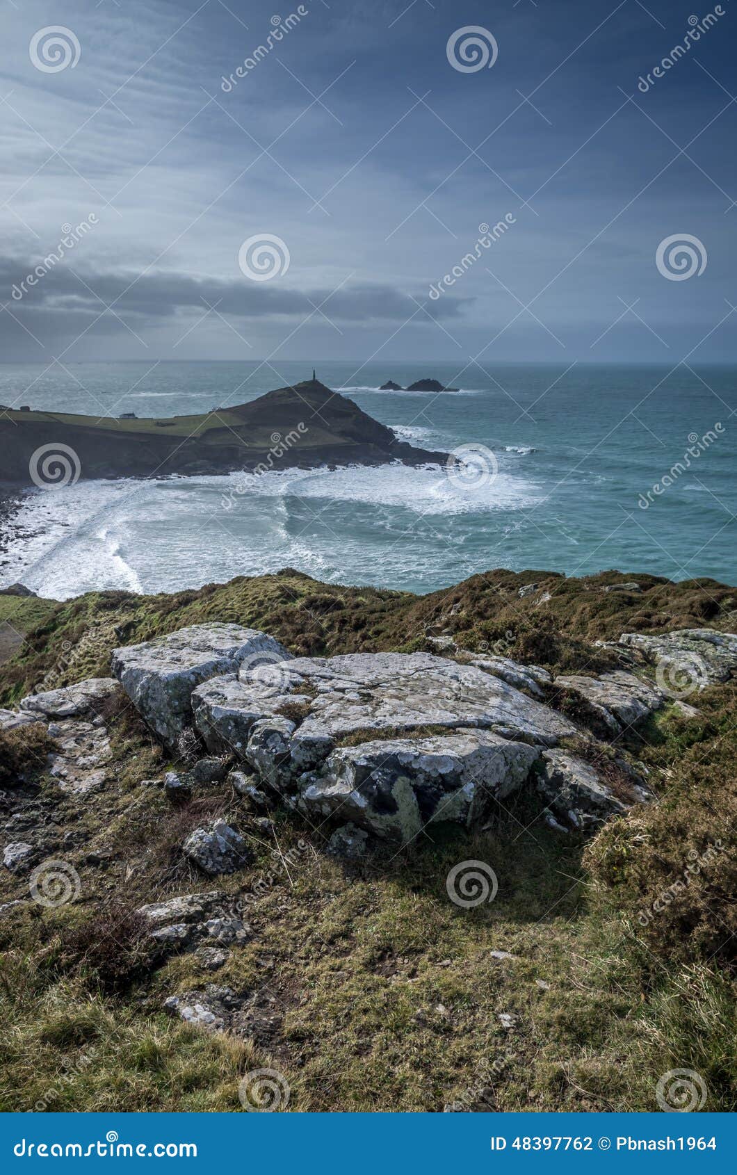 Cape Cornwall in Cornwall England Uk Kernow Stock Photo - Image of ...