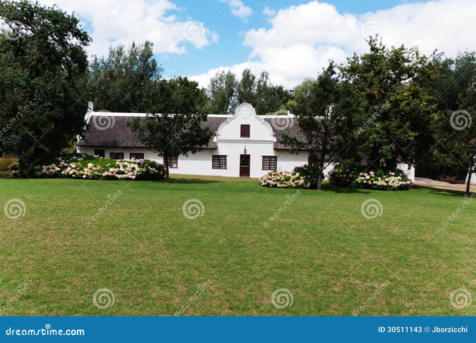 Cape Dutch architecture stock image. Image of gable, culture - 30511143