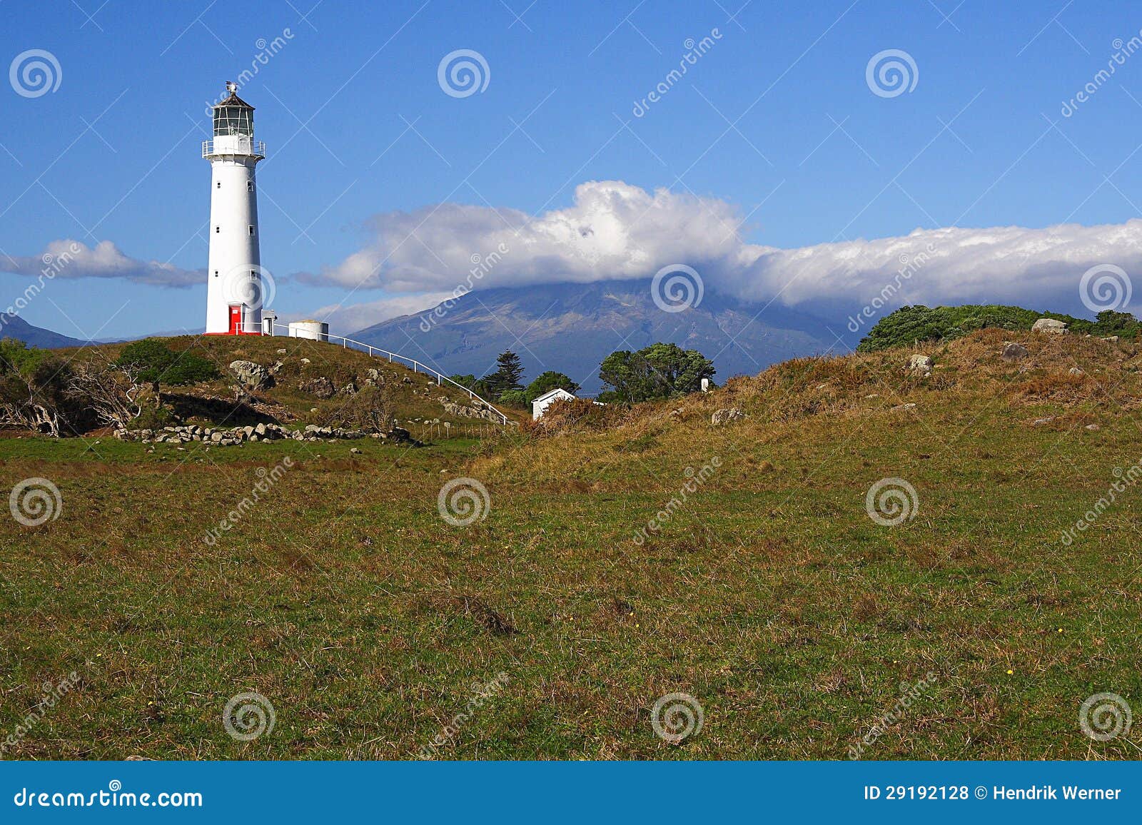 Cape Egmont Lighthouse stock photo. Image of zealand - 29192128