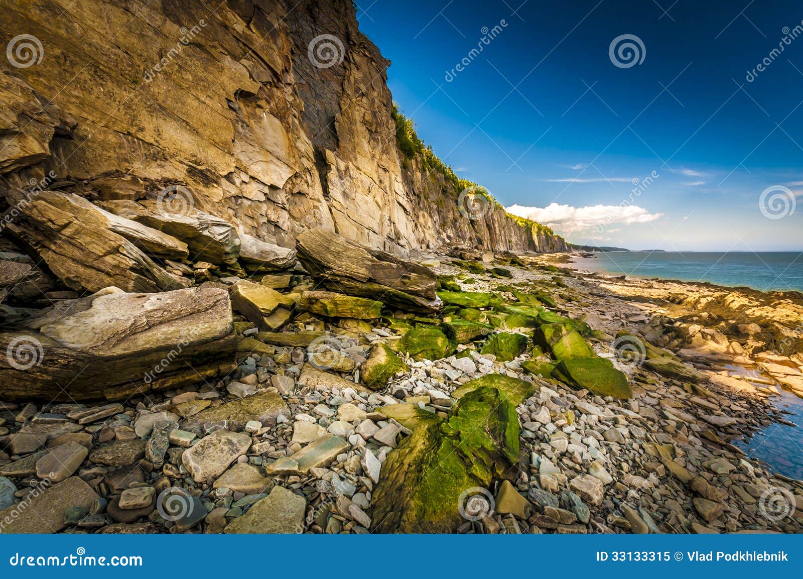 Cape Enrage stock image. Image of high, ocean, shaped - 33133315