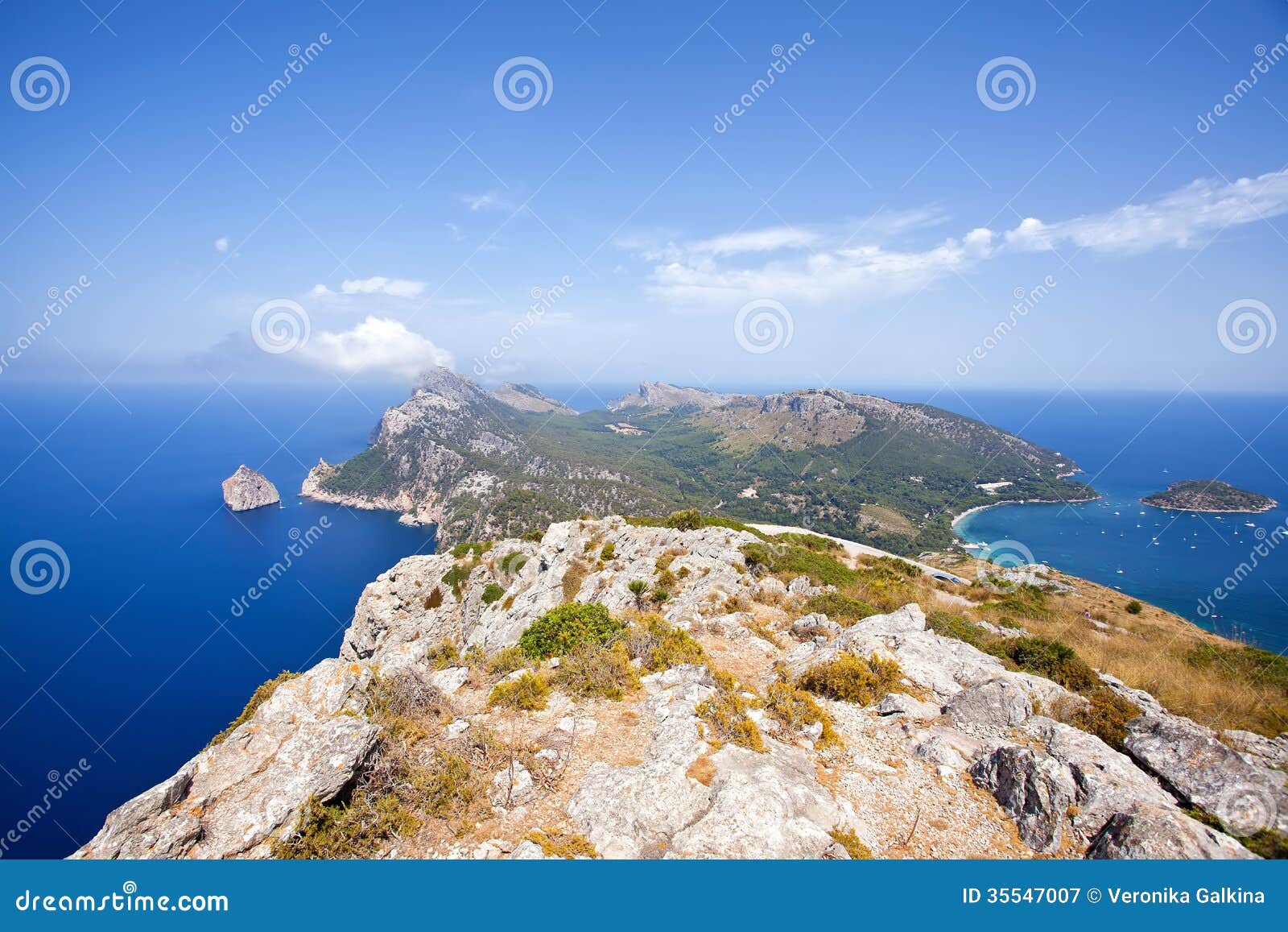 Cape Formentor, Mallorca, Spain Stock Image - Image of erosion ...
