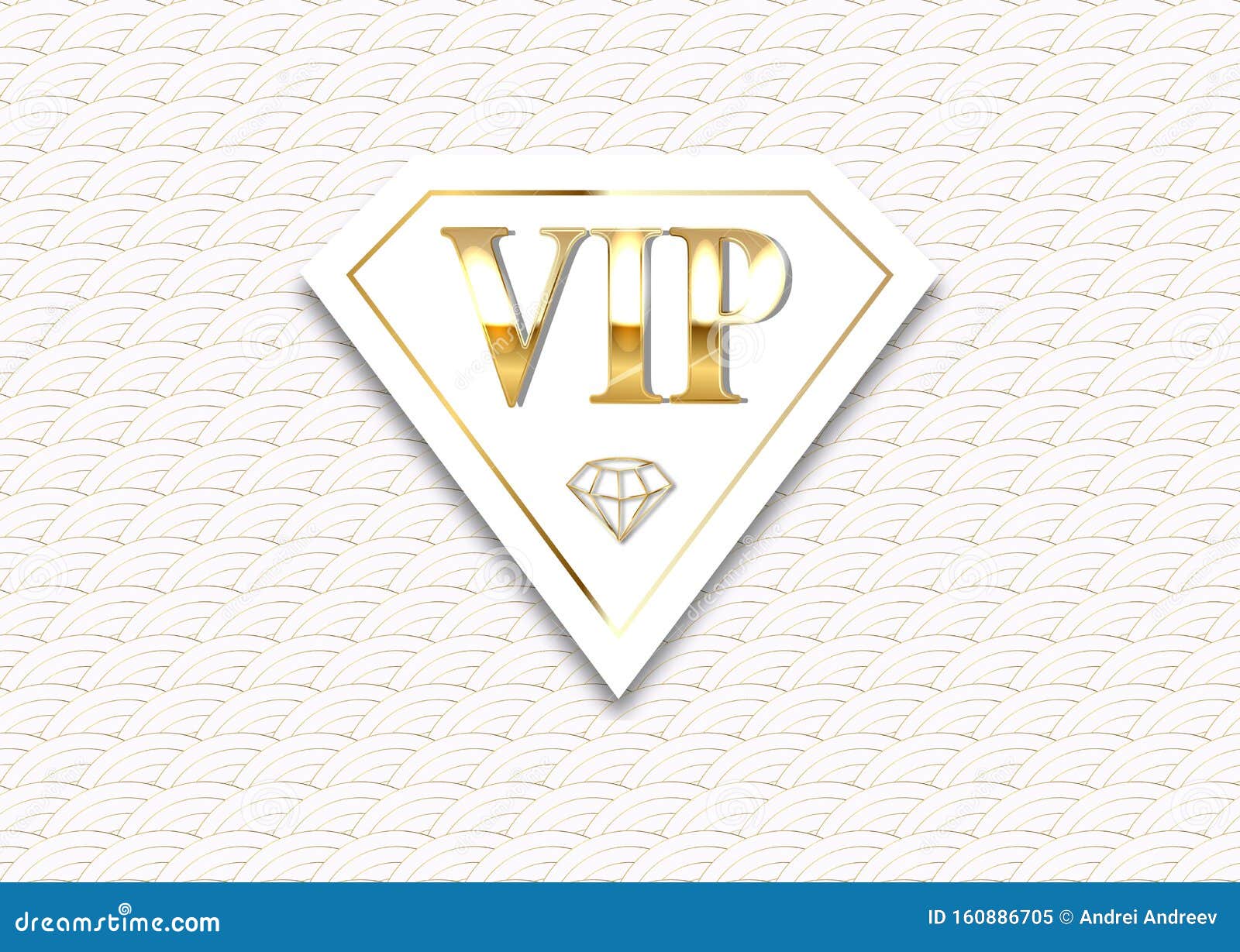 Vip golden vector stock vector. Illustration of access - 160886705