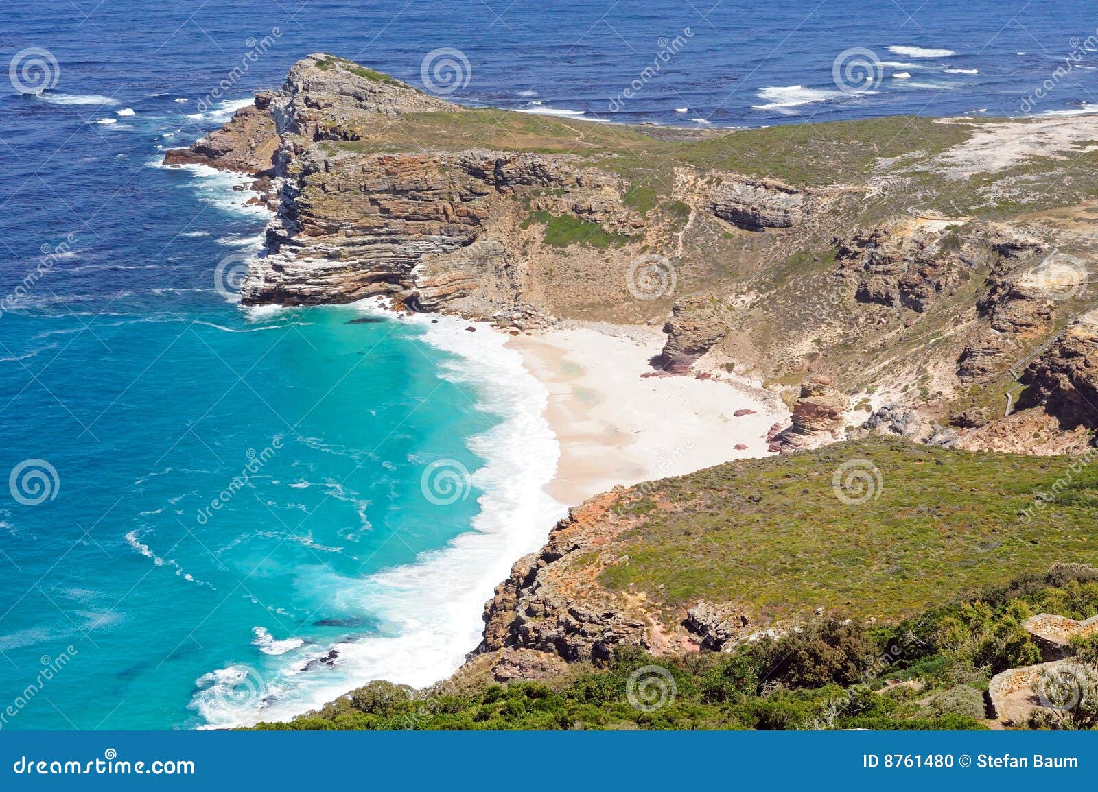 Cape of Good Hope-Beach Bay Stock Photo - Image of cape, rocks: 8761480