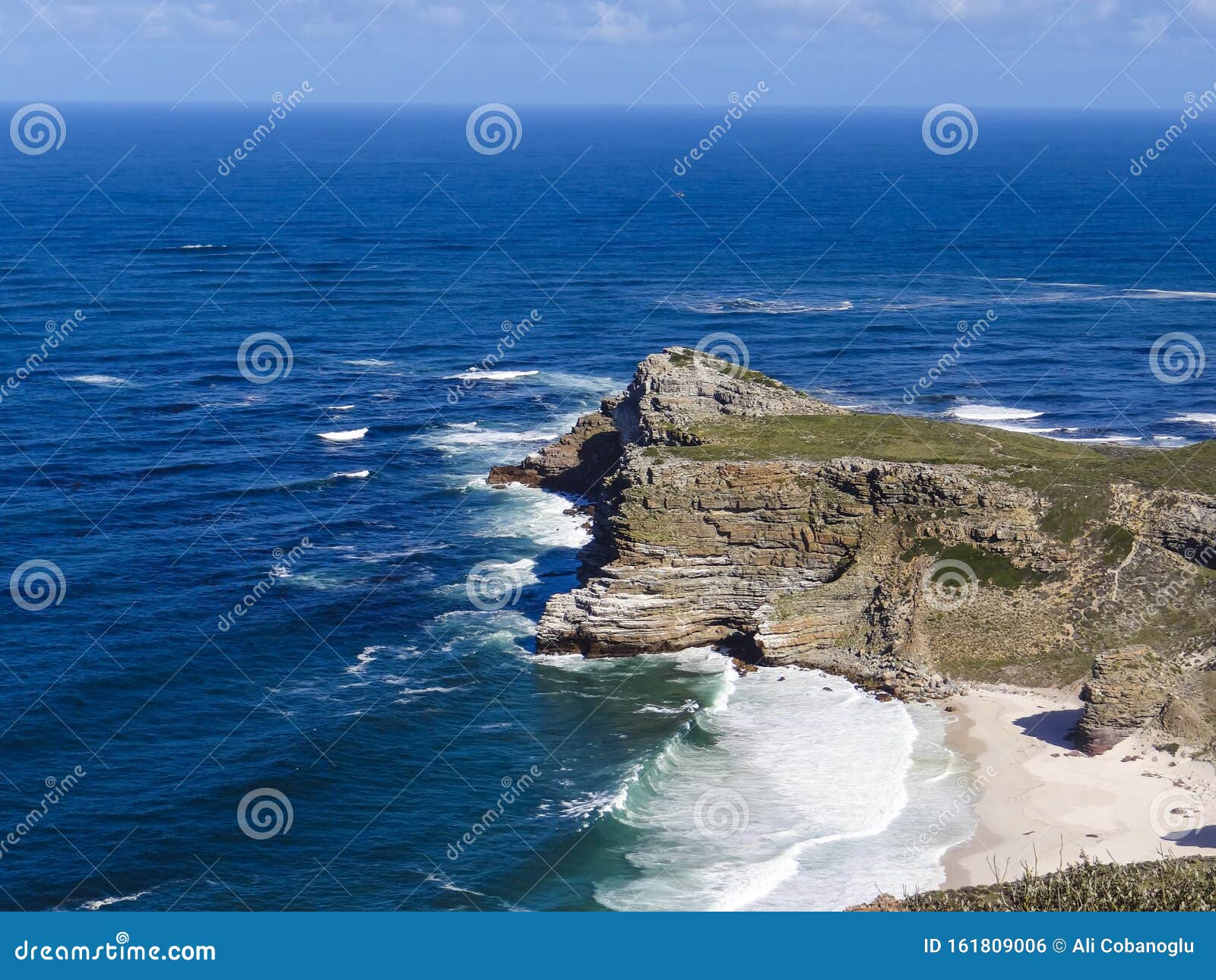 Cape of Good Hope and the Blue Waves Stock Photo - Image of cape, point ...