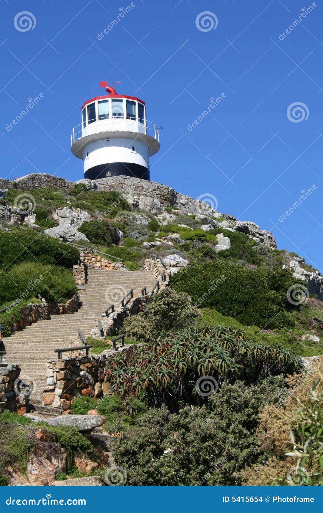 Cape of Good Hope Lighthouse Stock Photo - Image of hope, lighthouse ...
