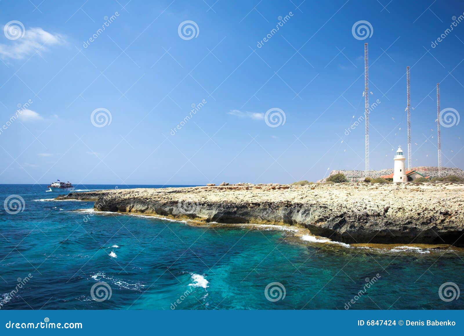 Cape Greco or Cavo Greco, Agia Napa Stock Photo - Image of cyprus, cove ...