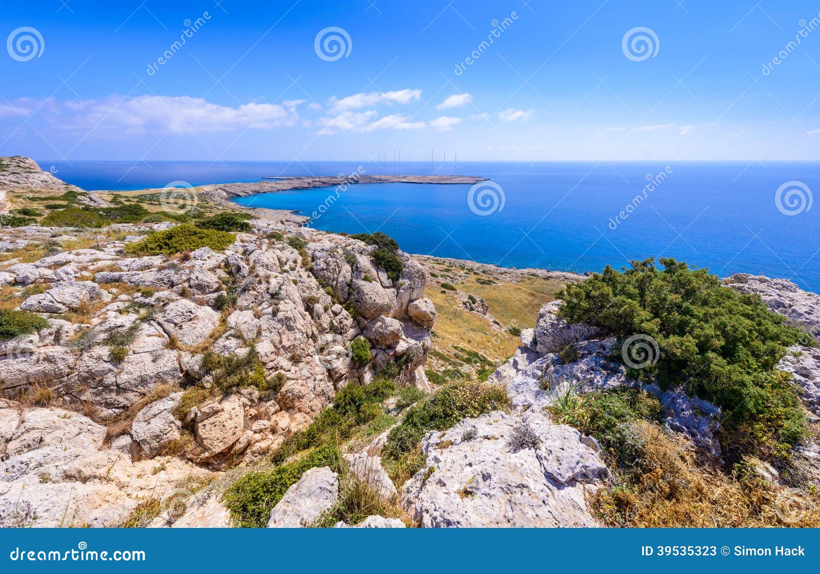 Cape Greco Coastline View,cyprus 4 Stock Image - Image of capeseascape ...