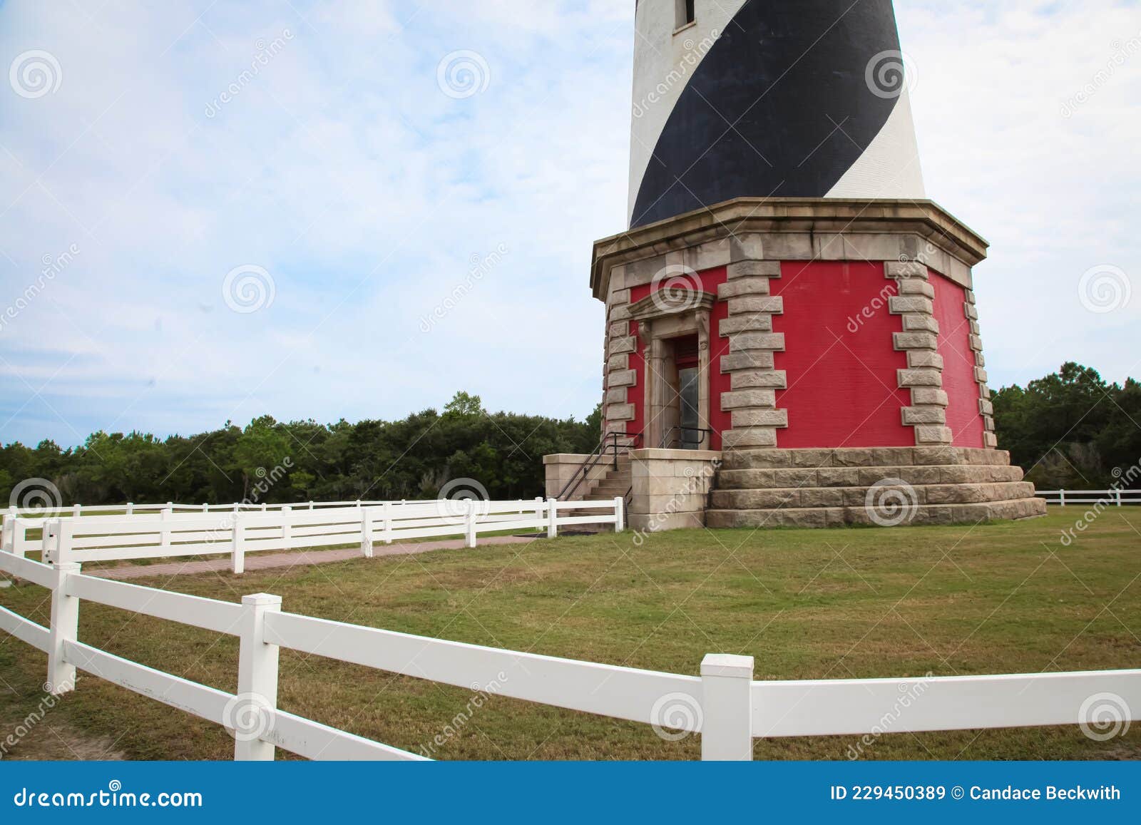 Cape Hatteras Lighthouse 1870 Editorial Stock Image - Image of north ...