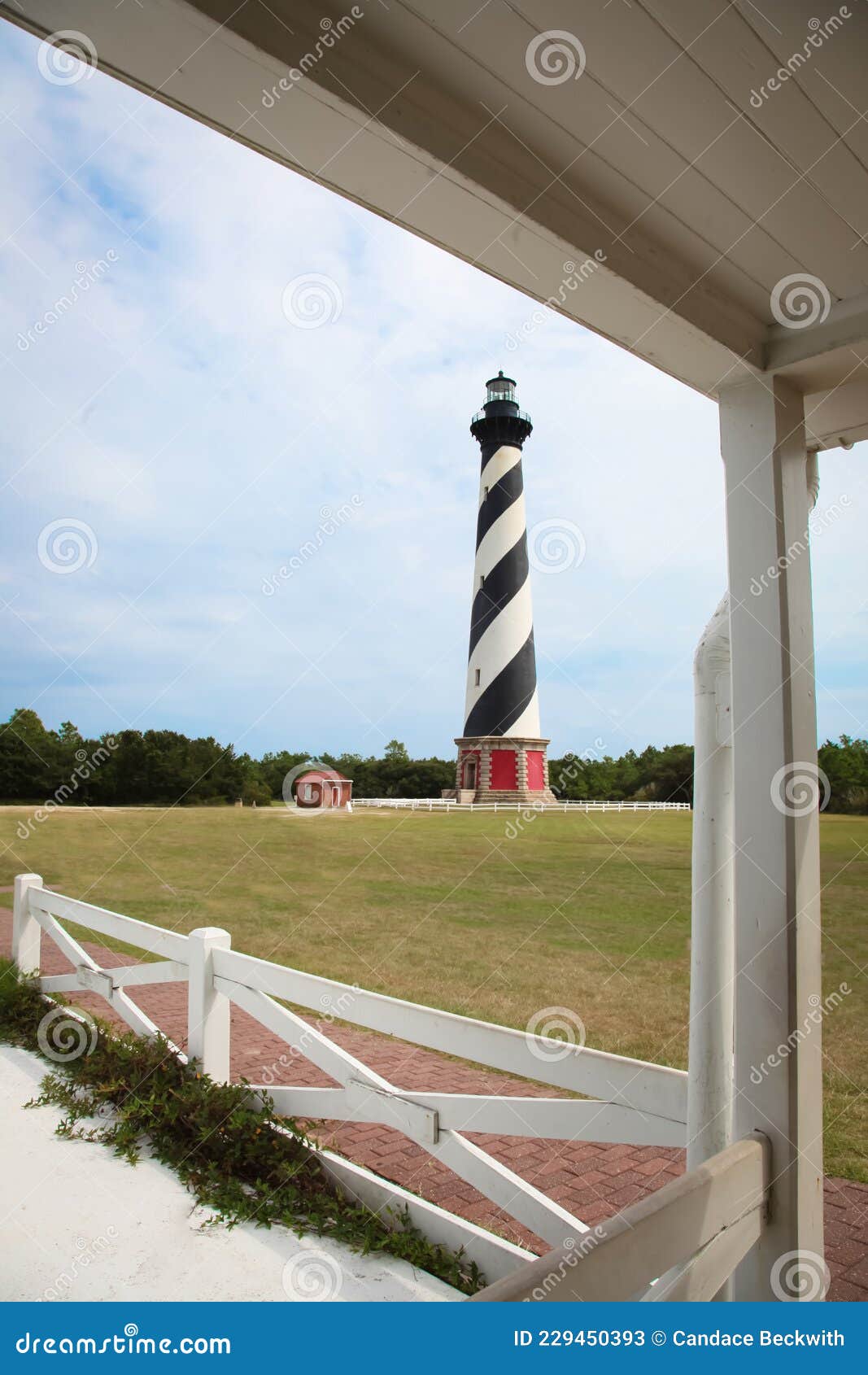 Cape Hatteras Lighthouse 1870 Editorial Stock Photo - Image of lookout ...