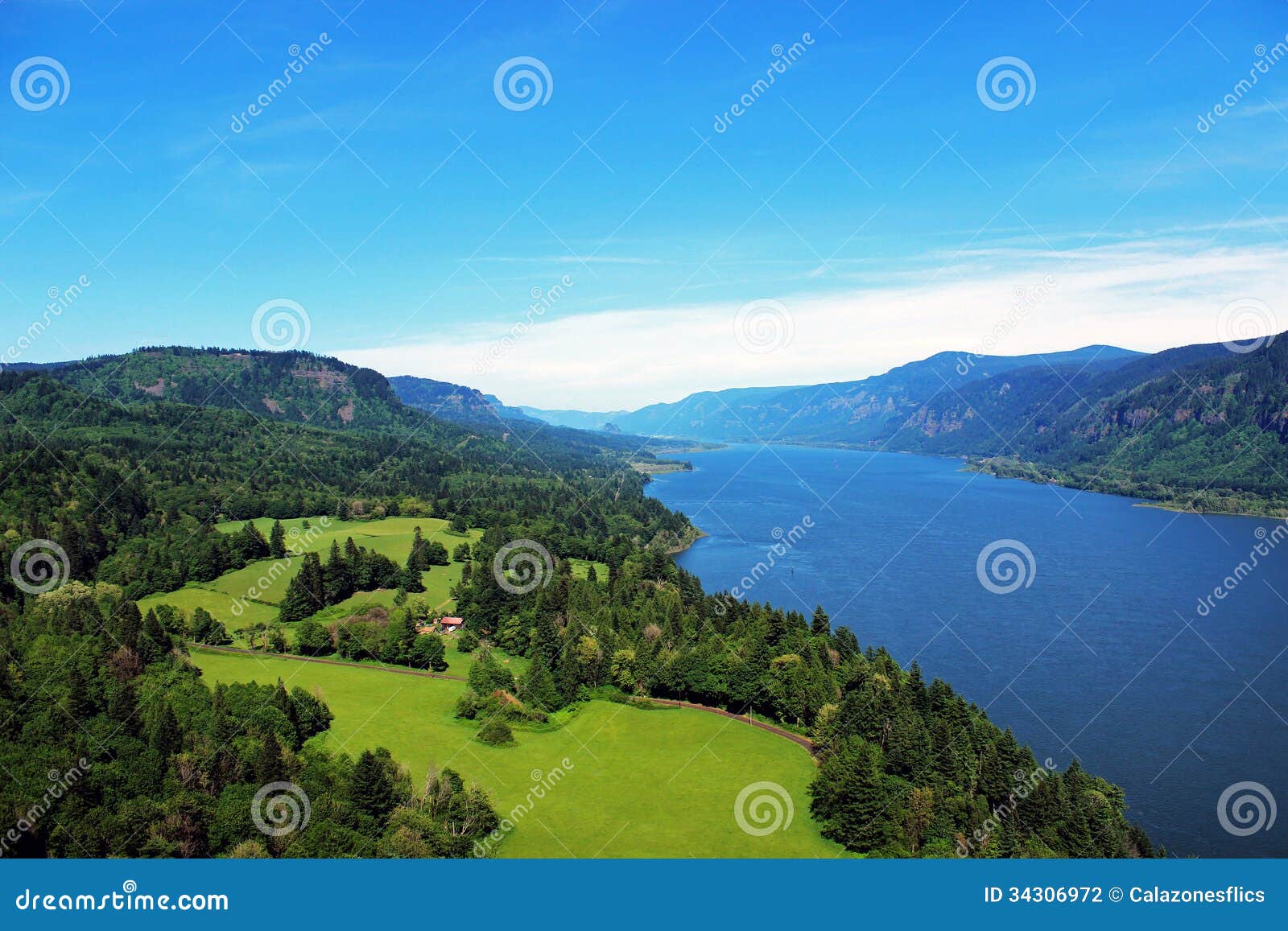Cape Horn Scenic Viewpoint, Washington Travel Stock Photo - Image of ...