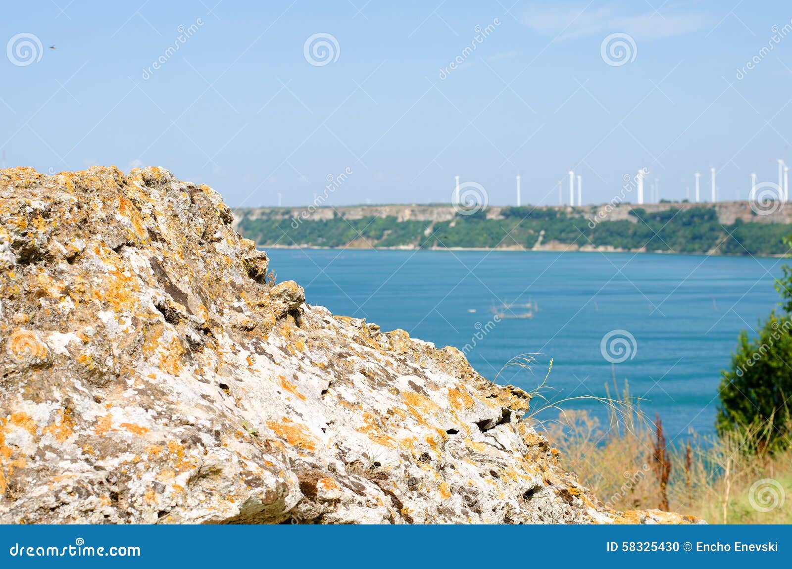 Cape Kaliakra stock photo. Image of backdrop, clean, colorful - 58325430