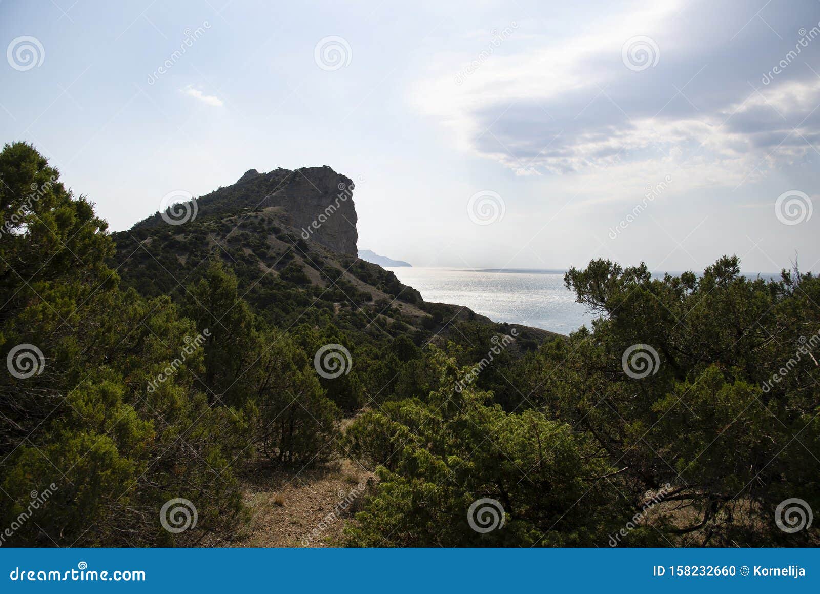Cape Kapchik. Novy Svet, Crimea Stock Photo - Image of blue, beach ...