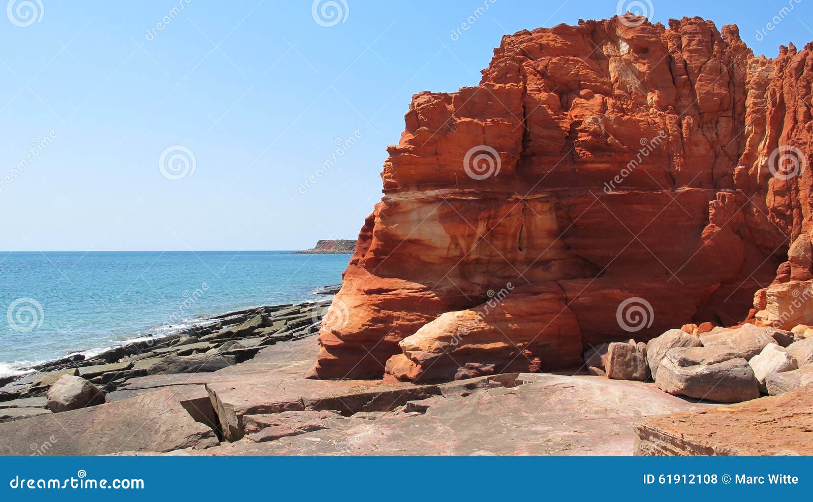 Cape Leveque, Western Australia Stock Photo - Image of gravel, coast ...