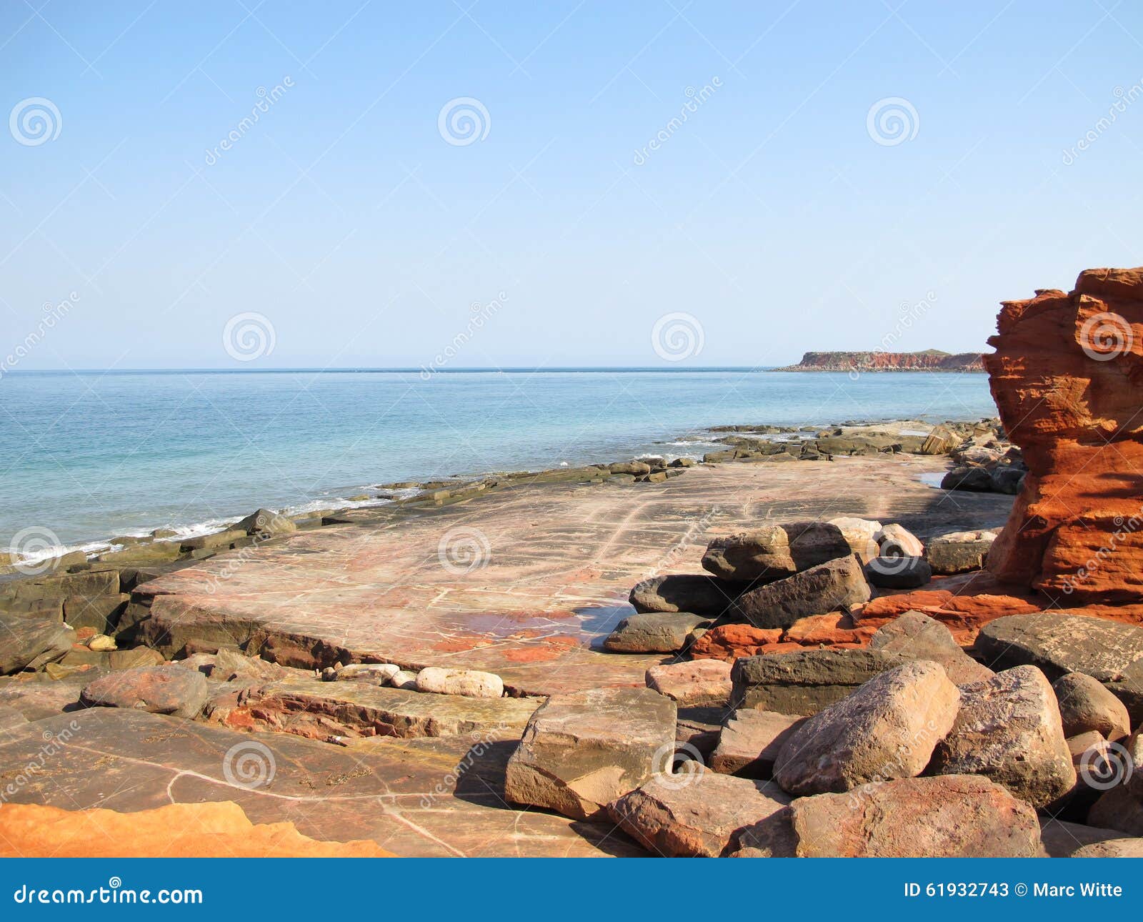 Cape Leveque, Western Australia Stock Image - Image of orange ...