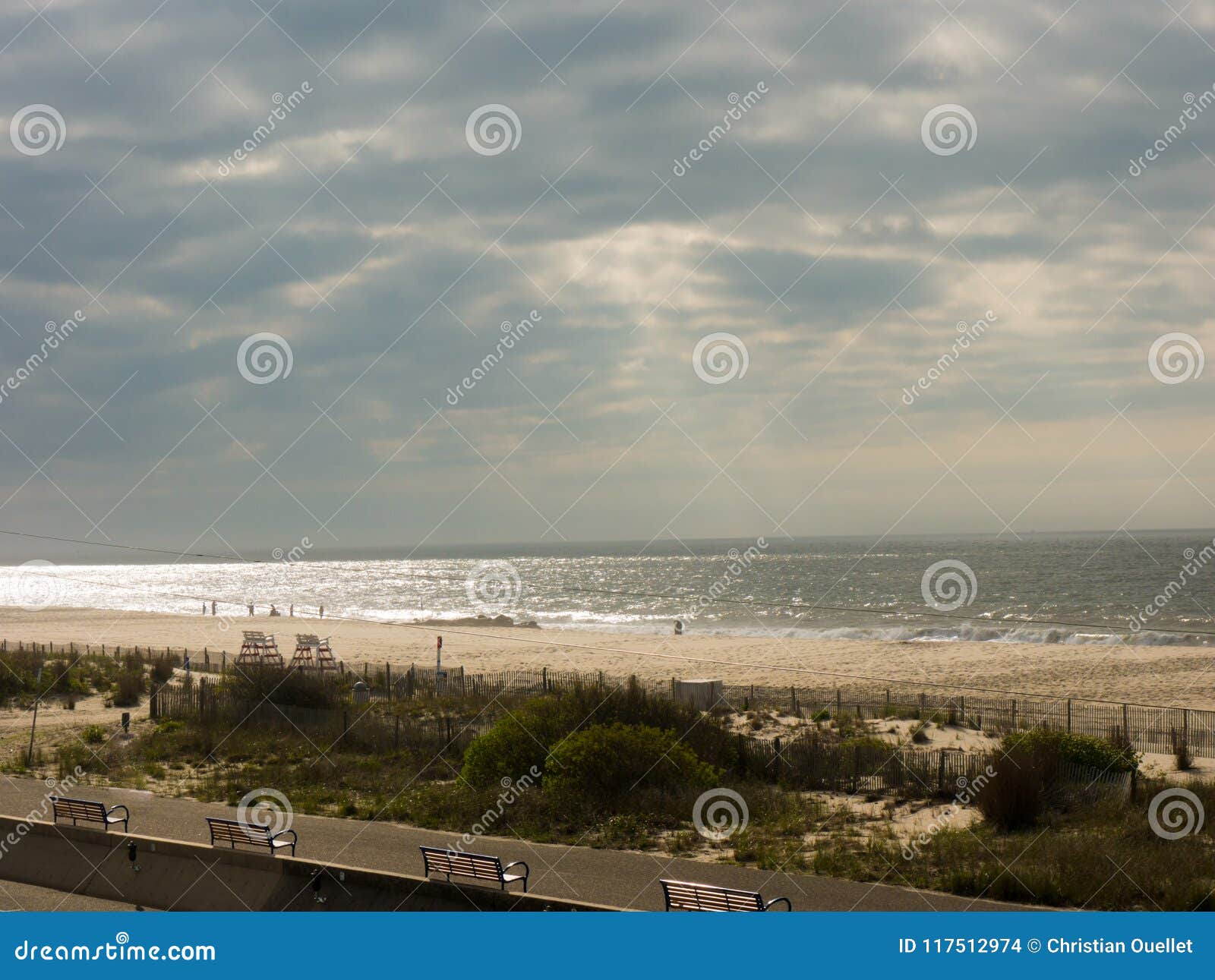 Cape May beach New Jersey stock photo. Image of chesapeake - 117512974
