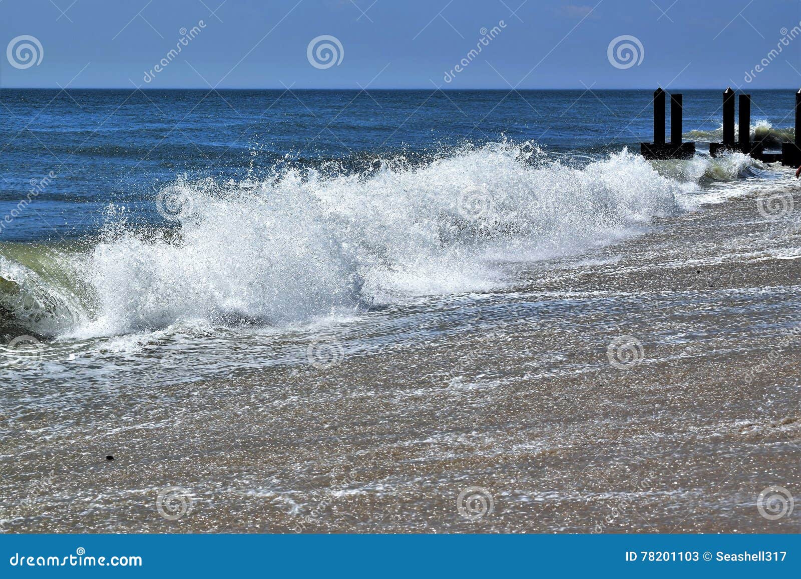Cape may Beach stock image. Image of vacation, sunny - 78201103