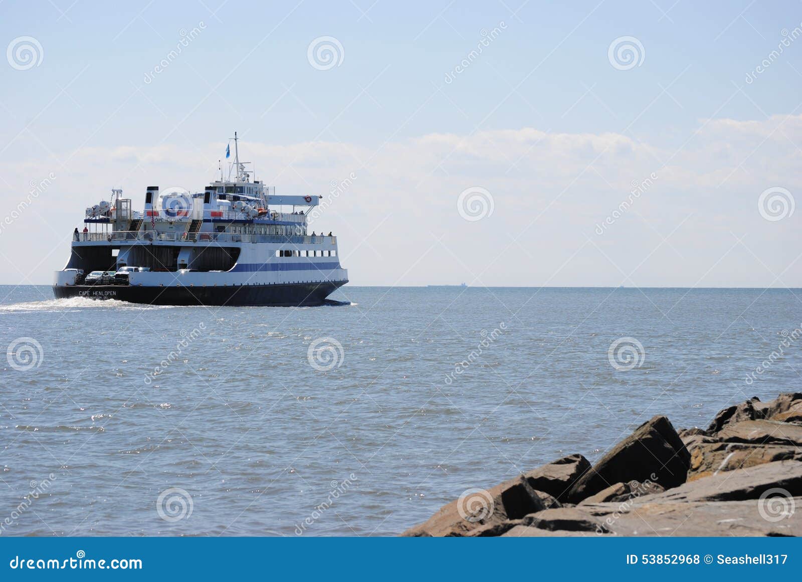 Cape may ferry editorial stock photo. Image of ship, cars - 53852968